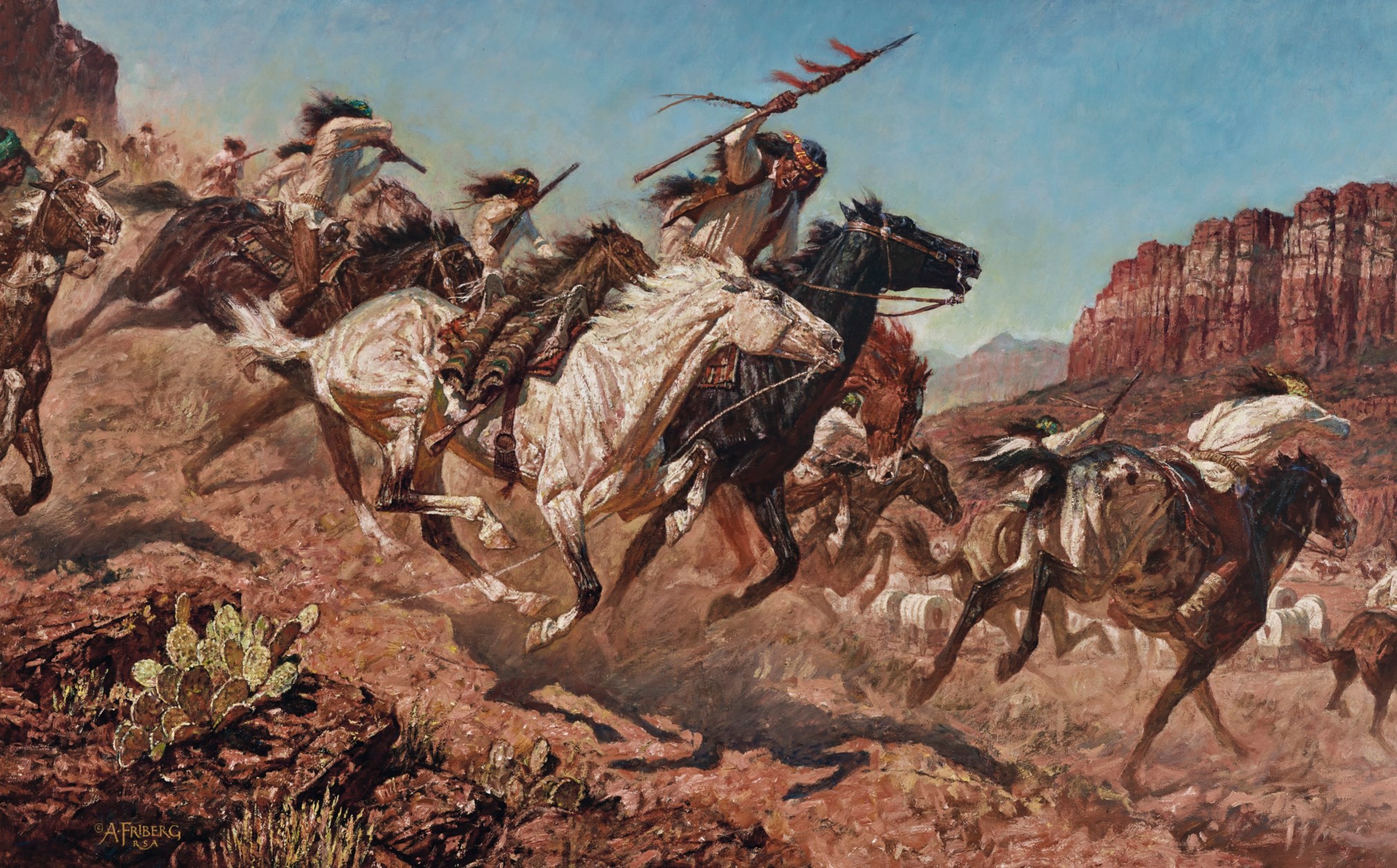 Arnold Friberg (1913-2010), One Down | Christie's