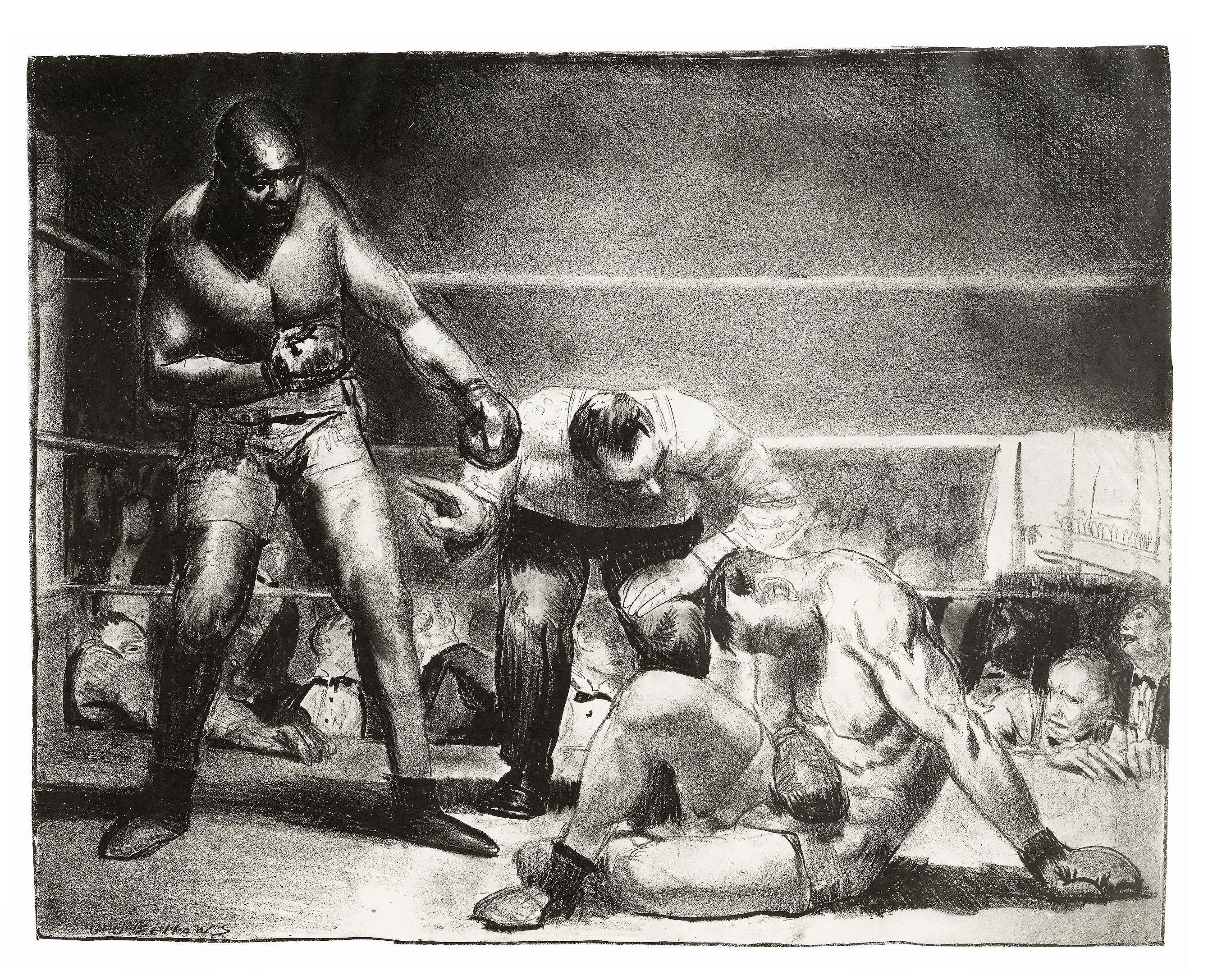 GEORGE BELLOWS (1882-1925), The White Hope | Christie’s