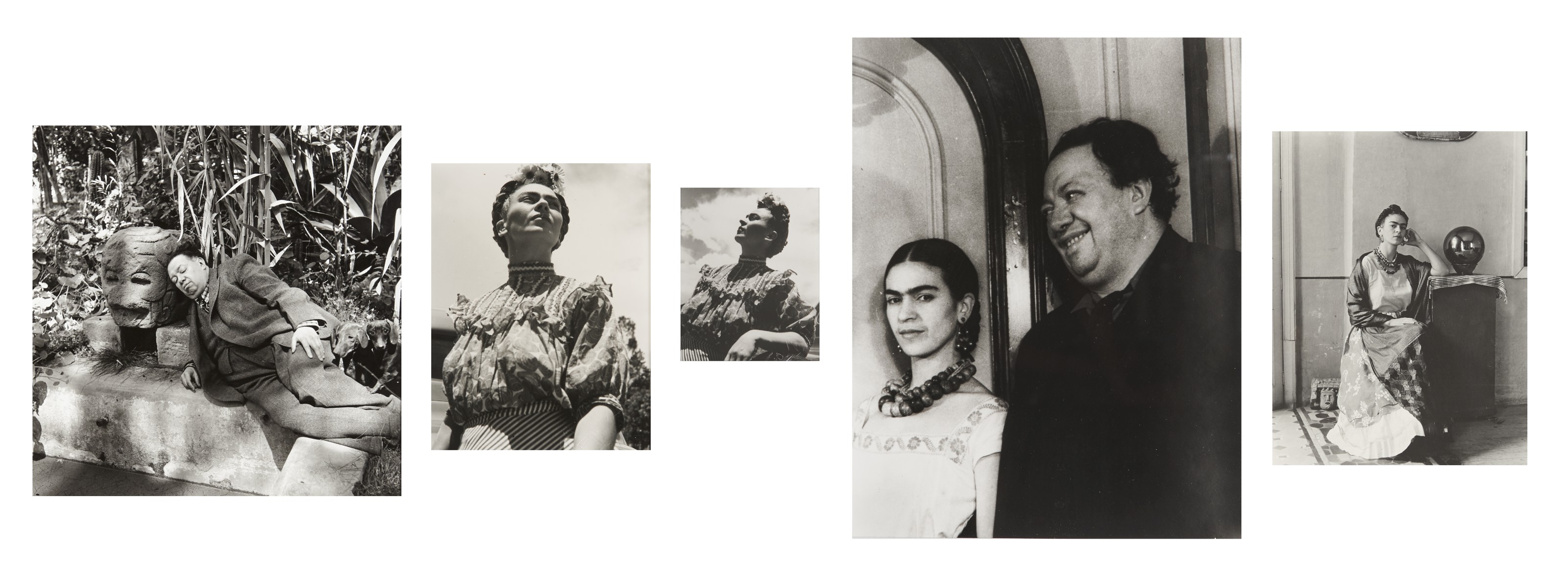 VARIOUS PHOTOGRAPHERS, A selection of five gelatin silver prints ...