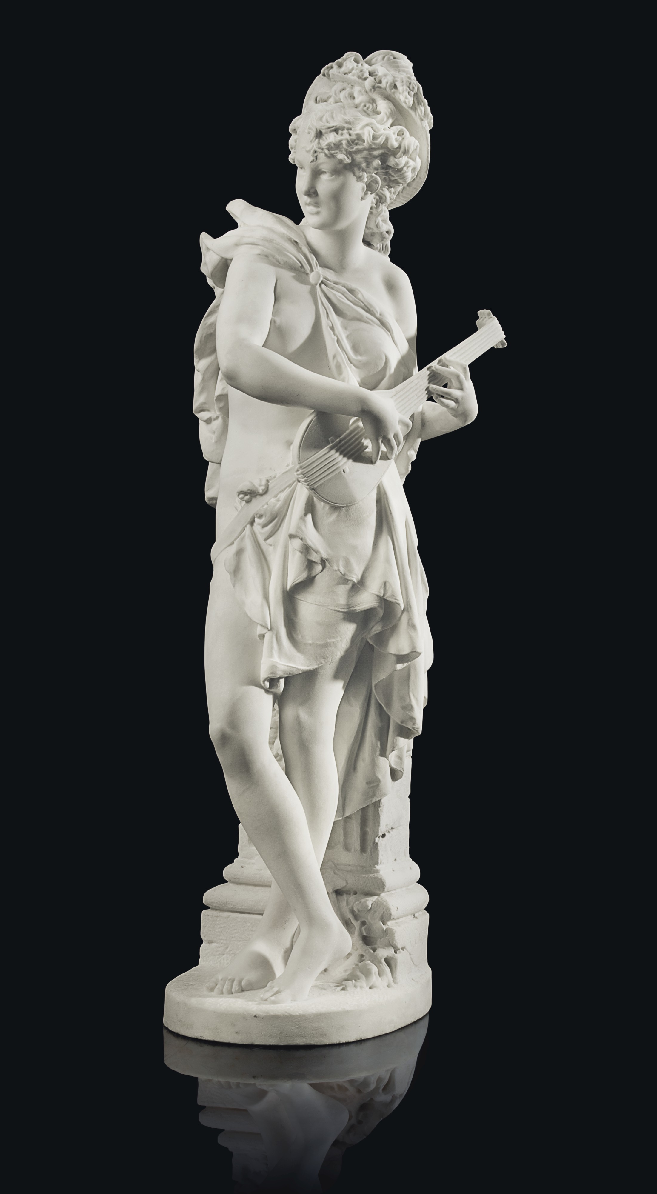 ALBERT-ERNEST CARRIER-BELLEUSE (FRENCH, 1824-1887), Beauty with a ...