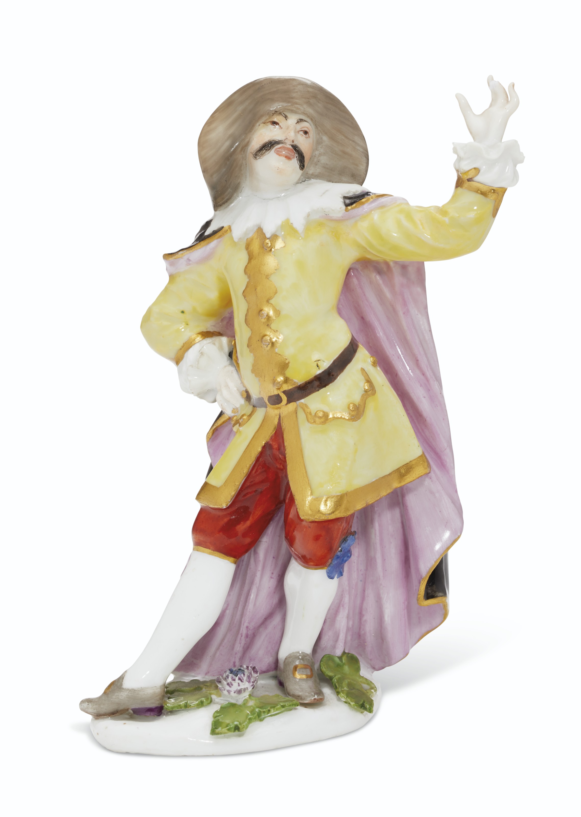 A MEISSEN PORCELAIN FIGURE OF DOTTORE BOLOARDO FROM THE DUKE OF ...