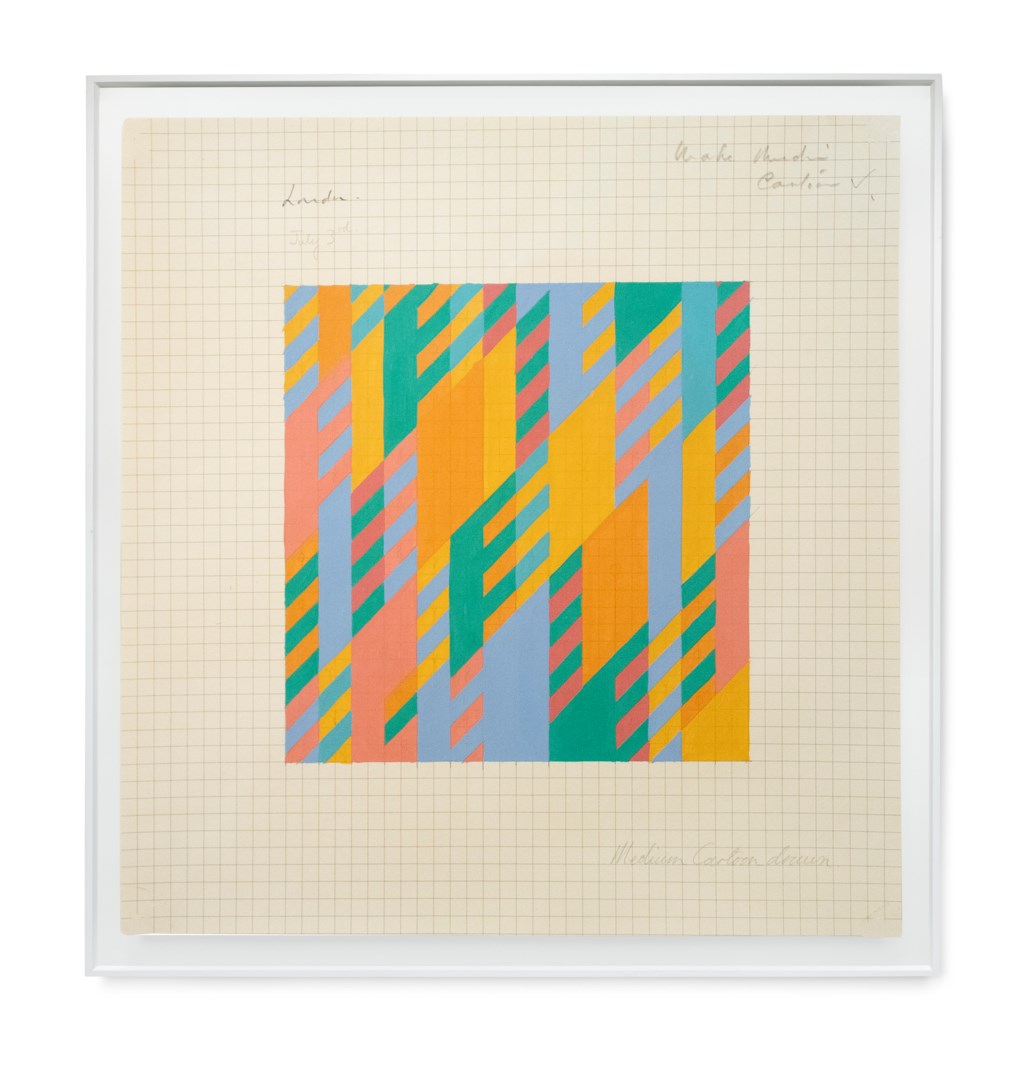Bridget Riley (b. 1931), Untitled (Towards "Fleeting Moment") | Christie’s