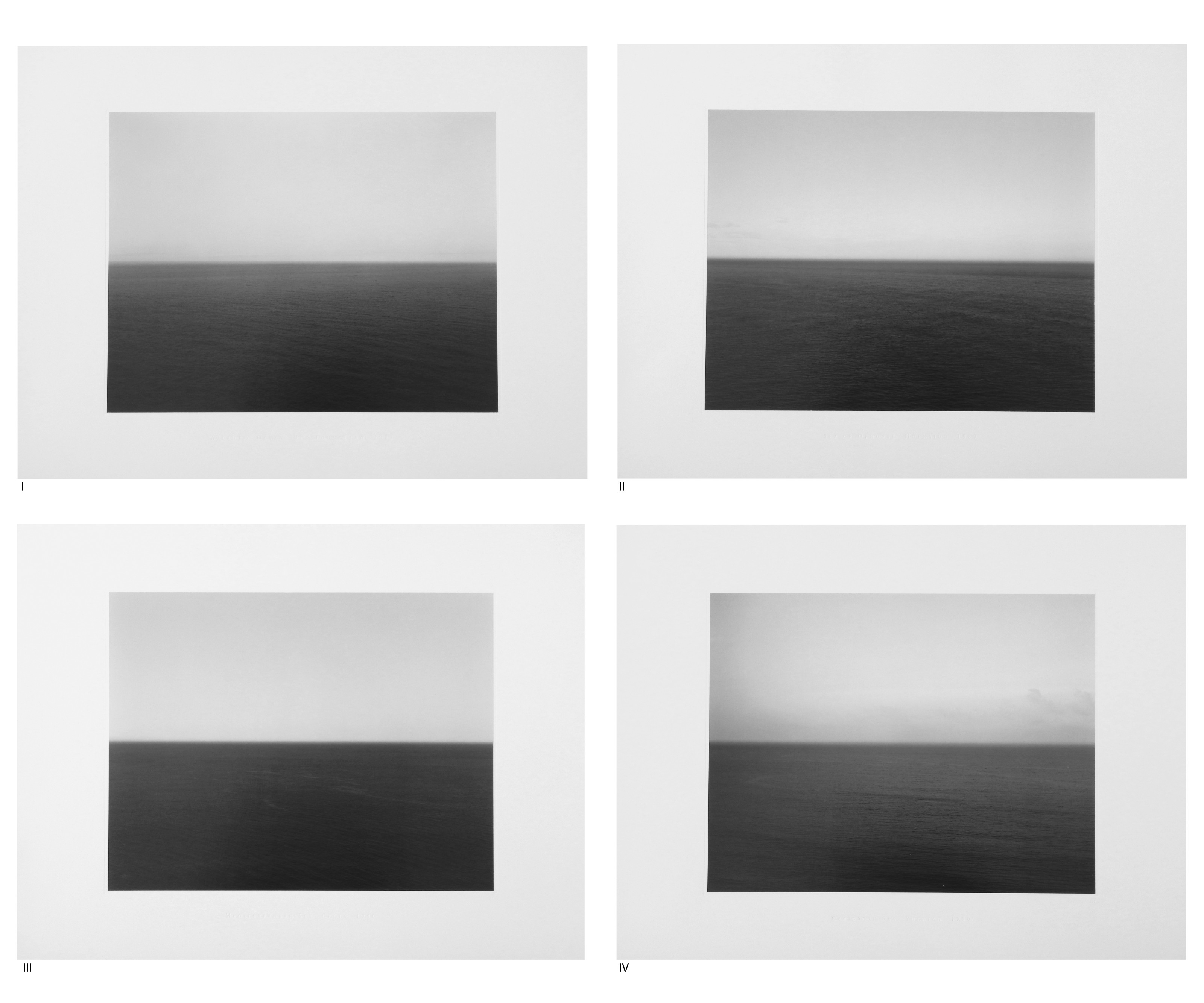 Hiroshi Sugimoto (b. 1948), Time Exposed (A Set of 4) | Christie’s