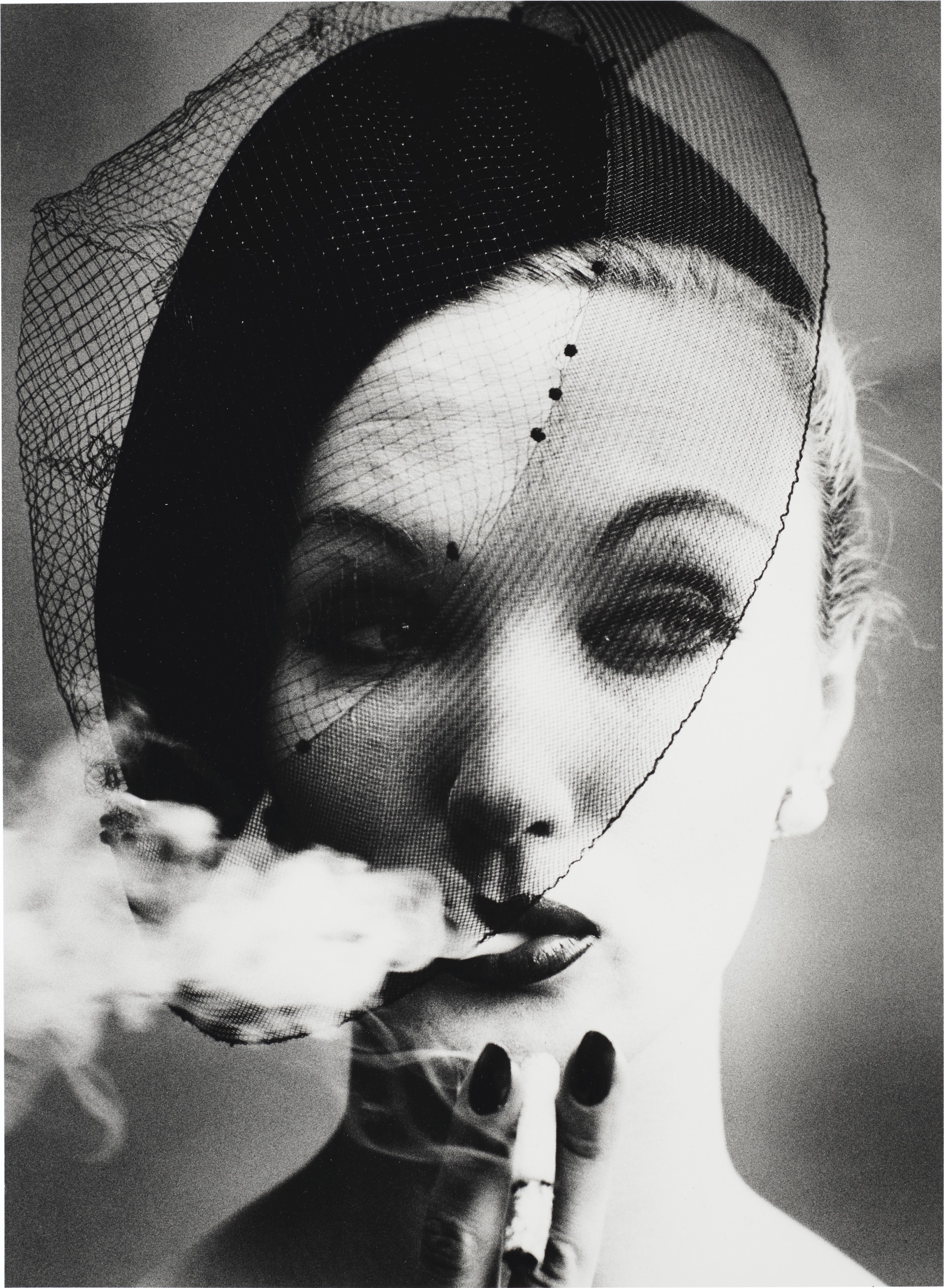 WILLIAM KLEIN (B. 1928), Smoke + Veil, Paris, 1958 | Christie’s
