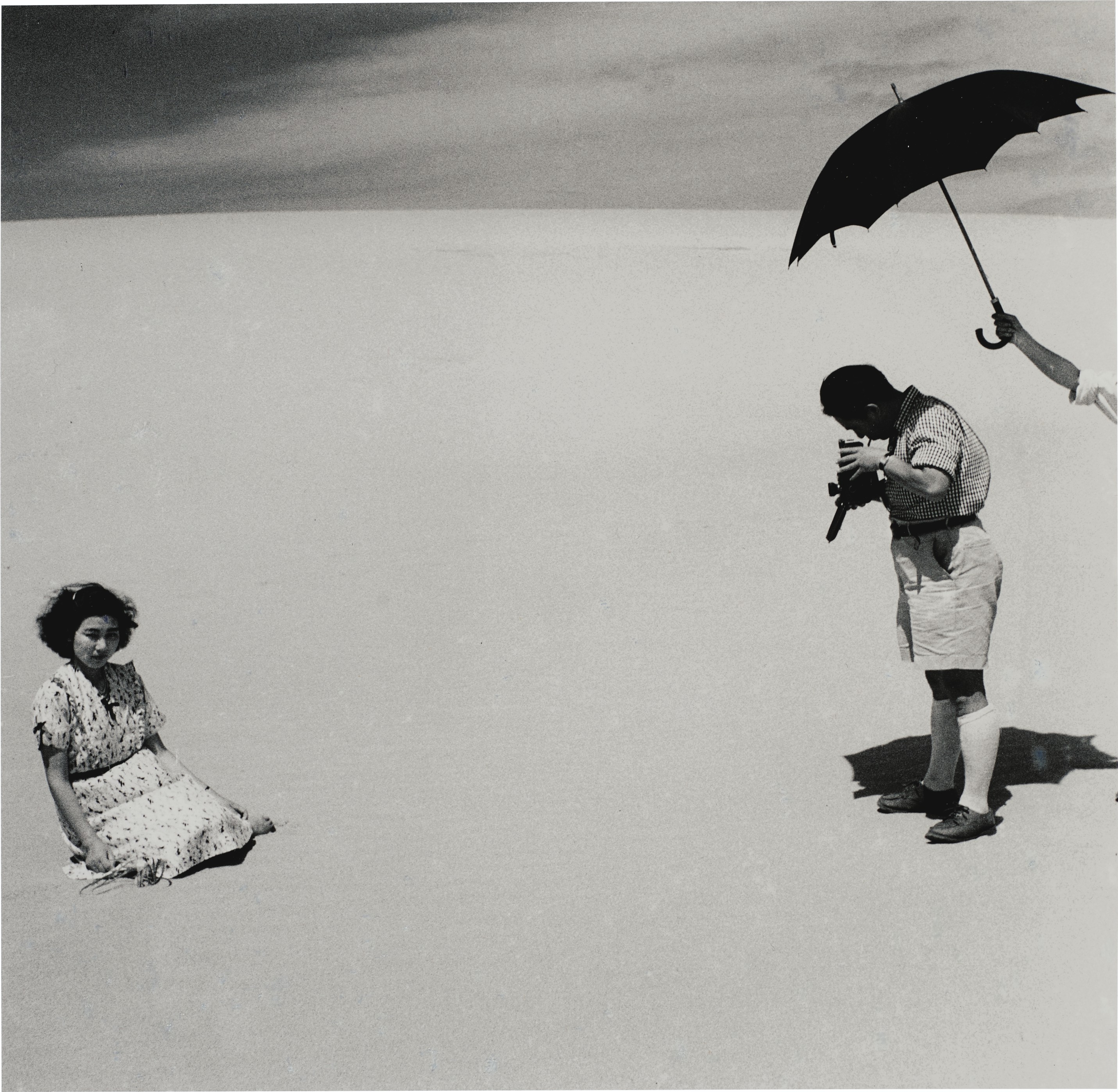 SHOJI UEDA (B. 1913), Ken Domon and Model, from 'Dunes', 1949 | Christie’s