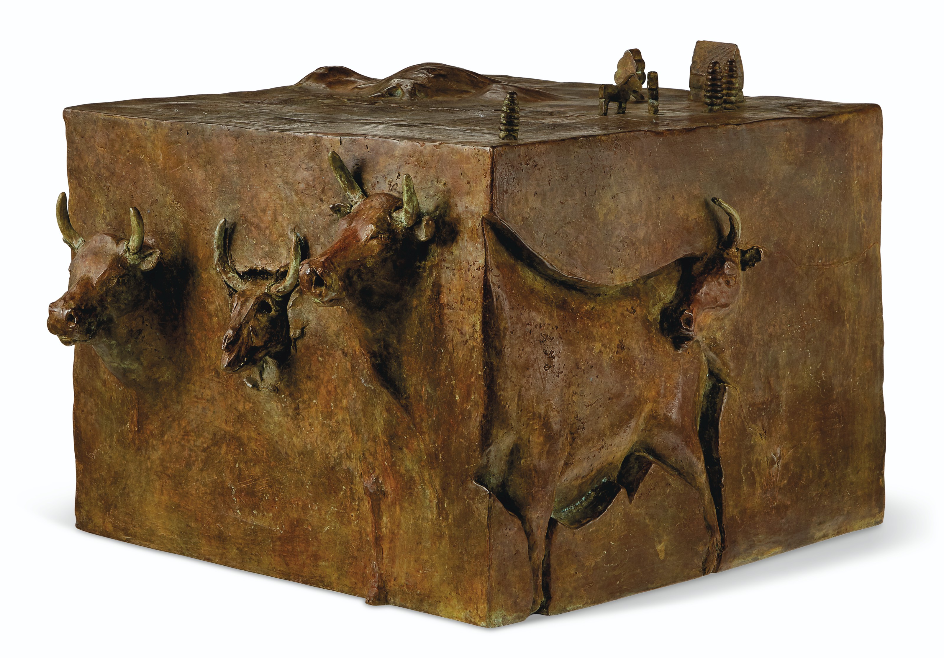 IMMI C. STORRS (AMERICAN, B. 1945), Bull Box | Christie’s