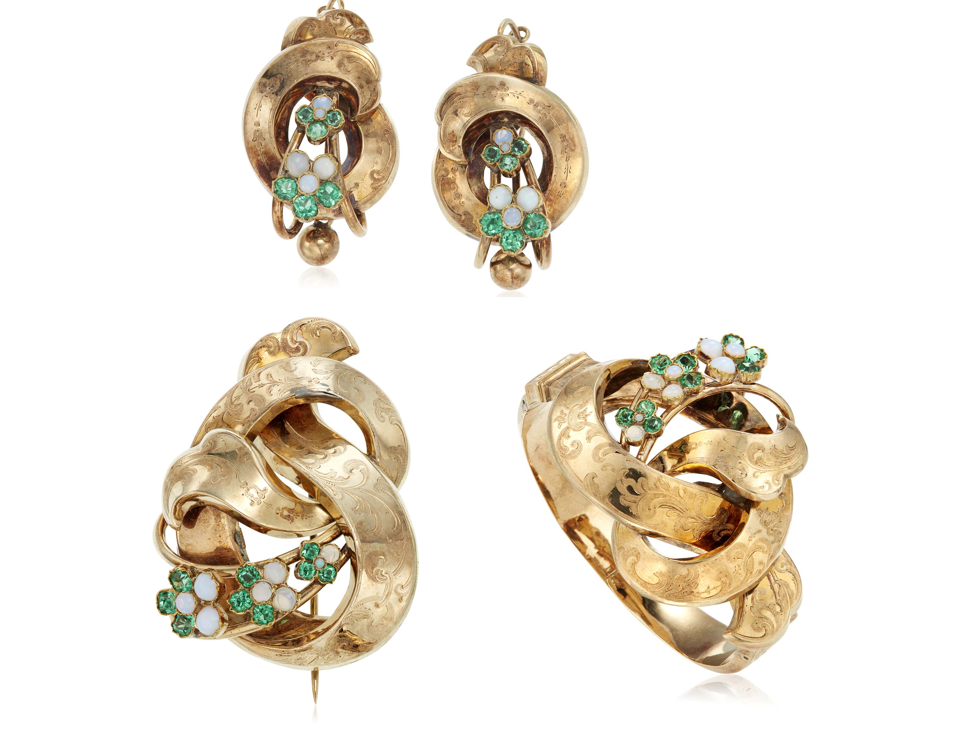 SET OF ANTIQUE GOLD JEWELRY, | Christie’s