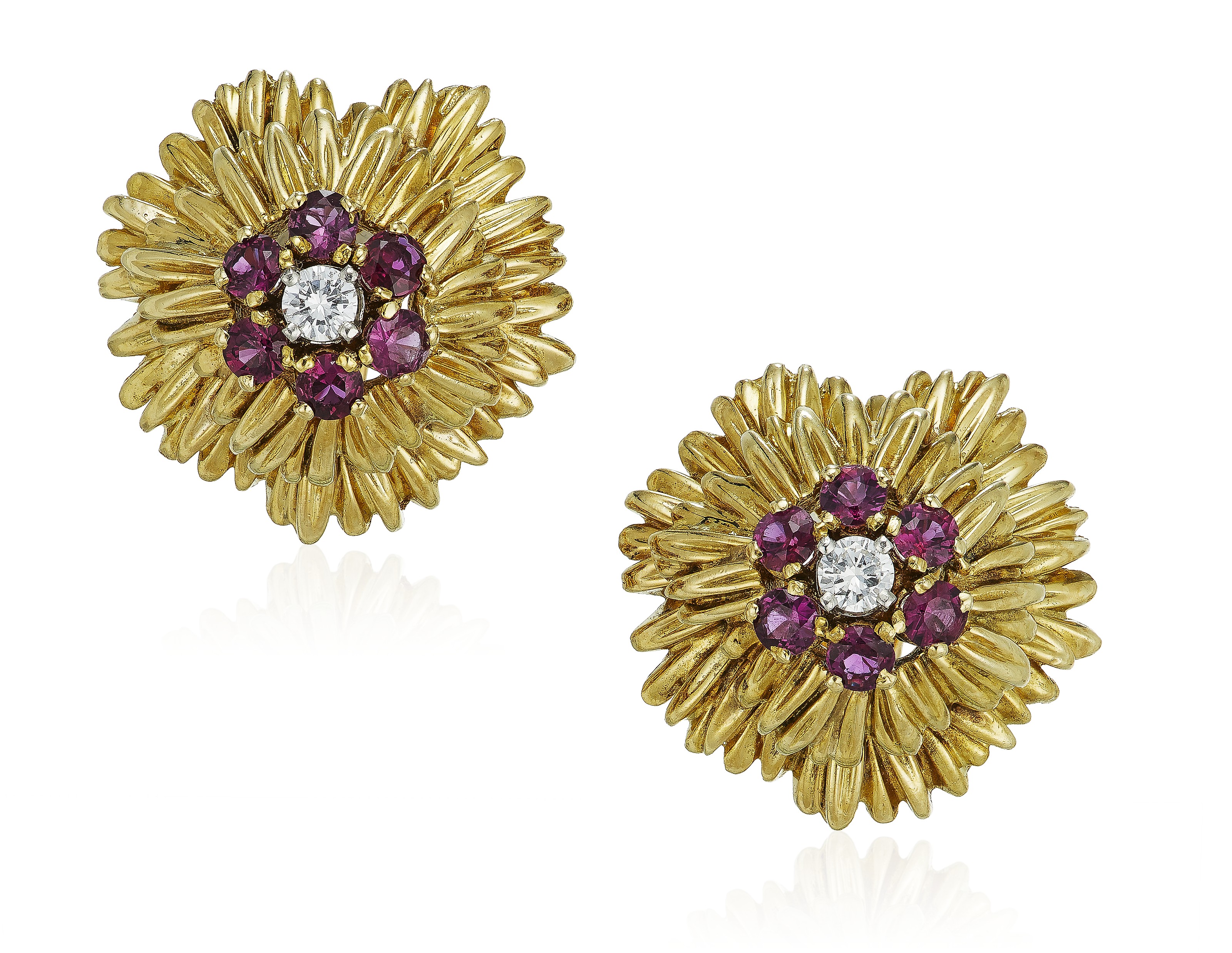TIFFANY & CO. RUBY AND DIAMOND EARRINGS, | Christie’s