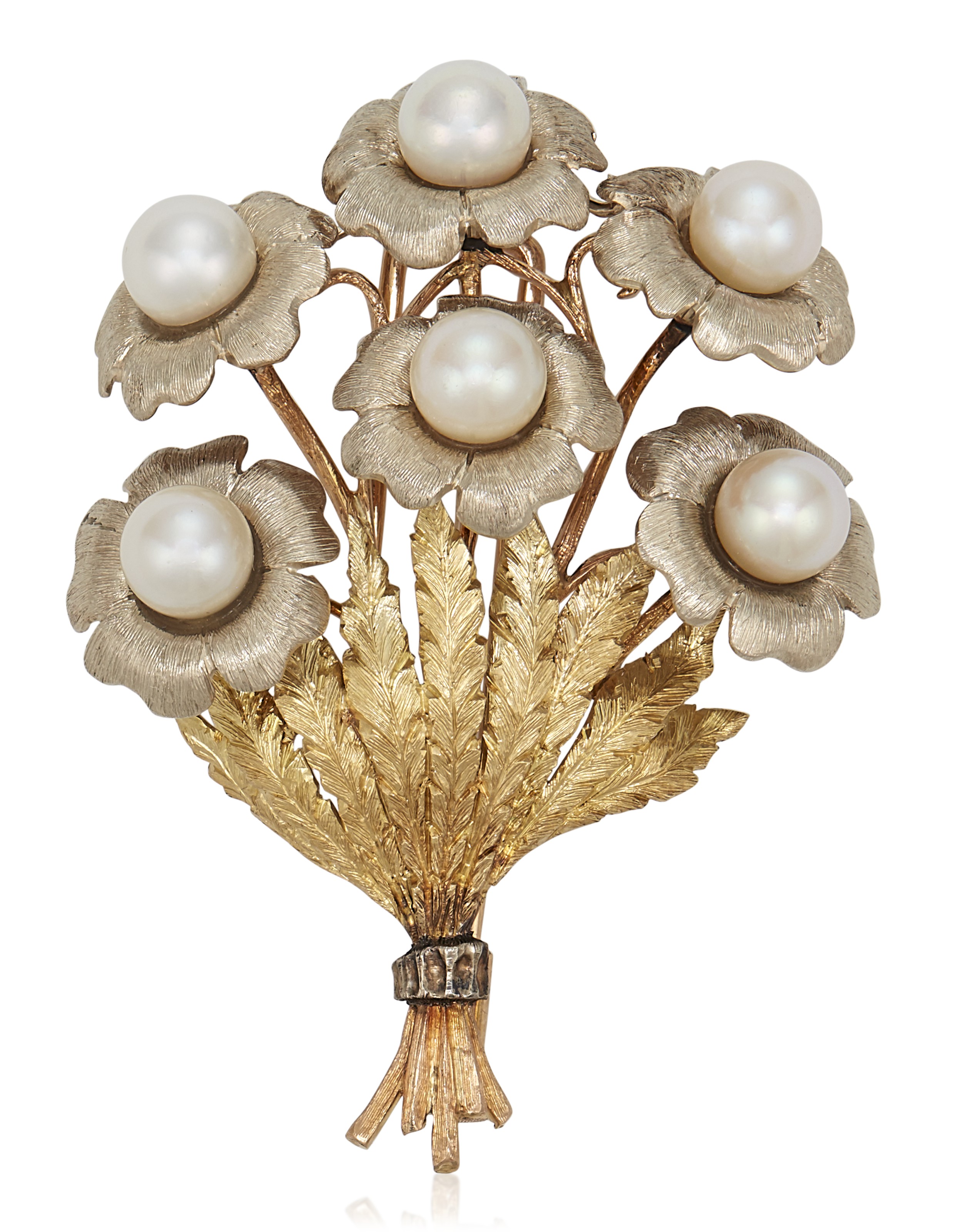 BUCCELLATI CULTURED PEARL BROOCH, | Christie’s