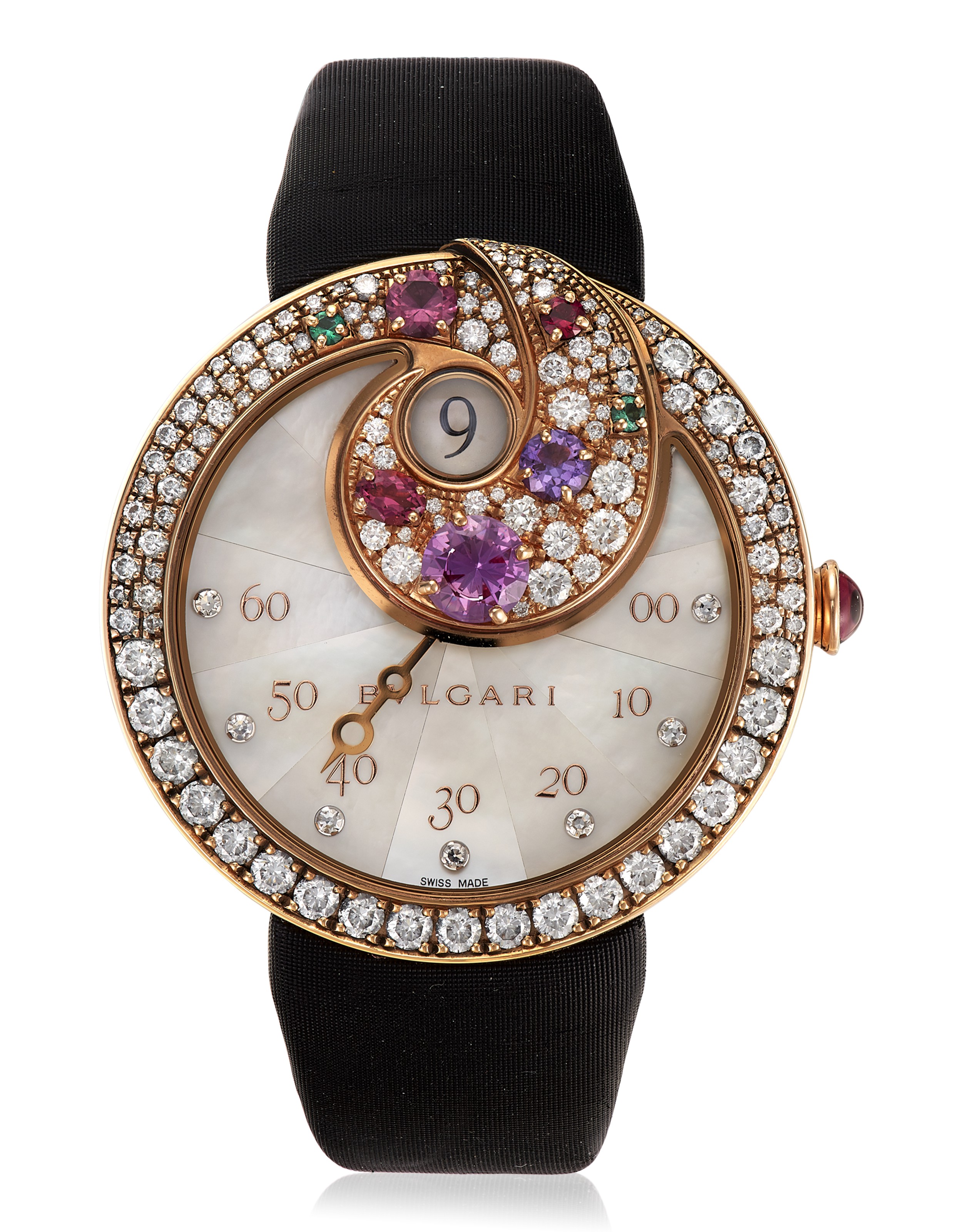 BULGARI DIAMOND AND MULTI-GEM 'BERRIES' WATCH, | Christie’s