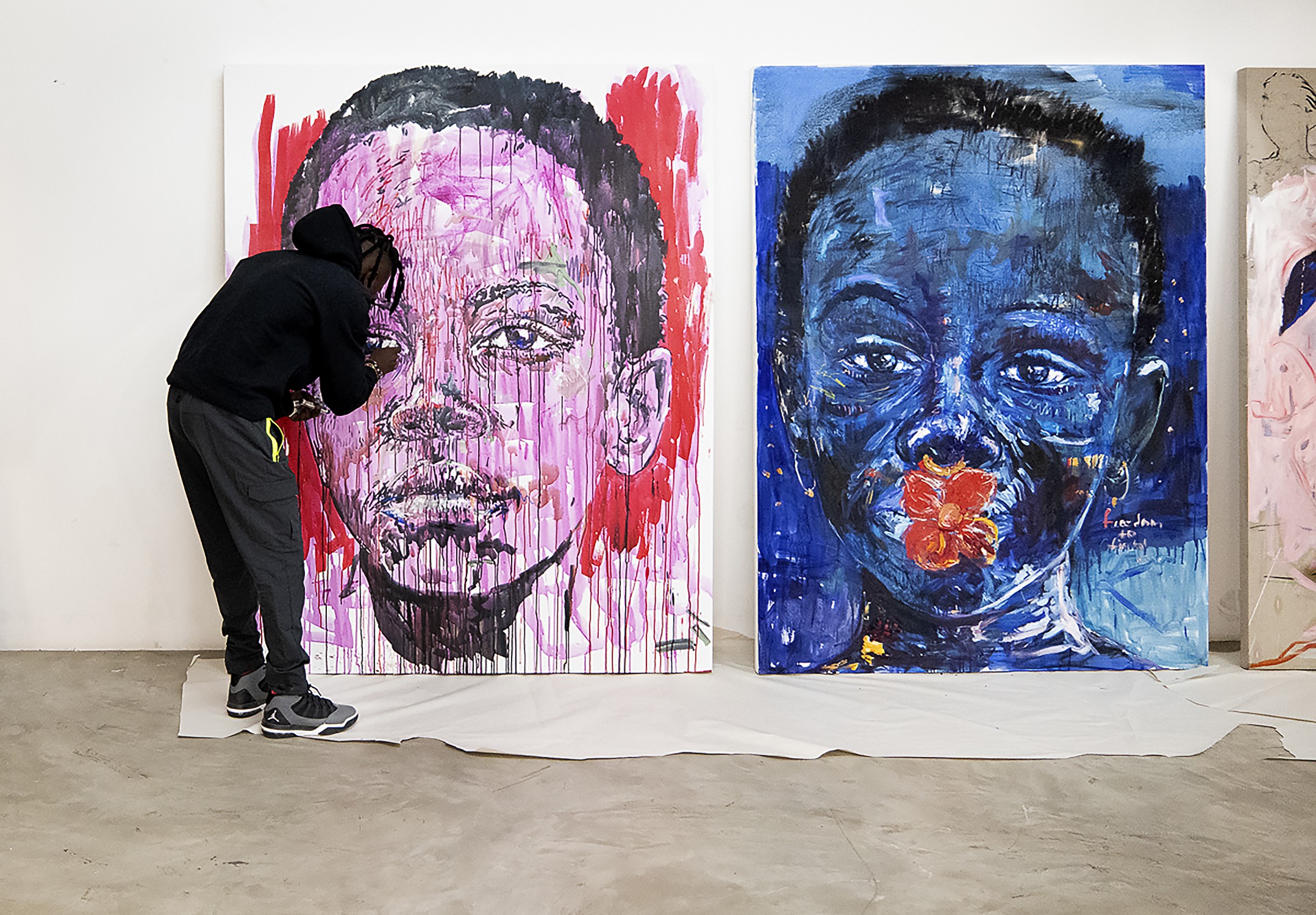 Nelson Makamo (B. 1982, Modimolle, Limpopo, South Africa) , Untitled ...