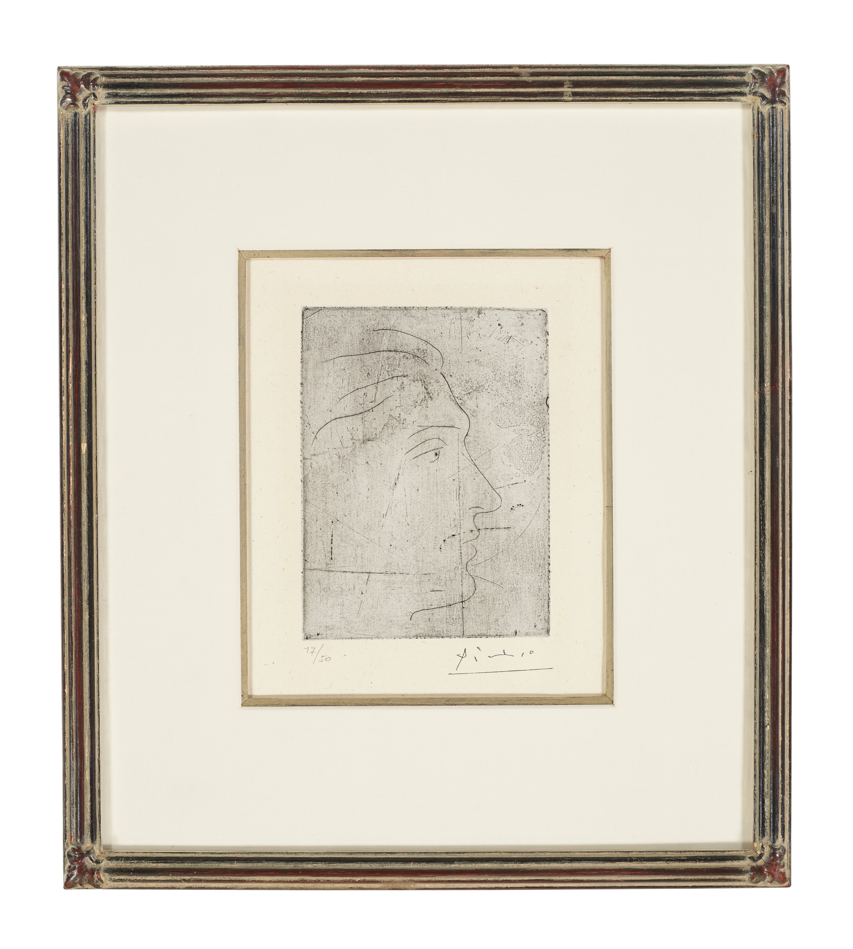 PABLO PICASSO (1881-1973), Profil d'homme | Christie’s