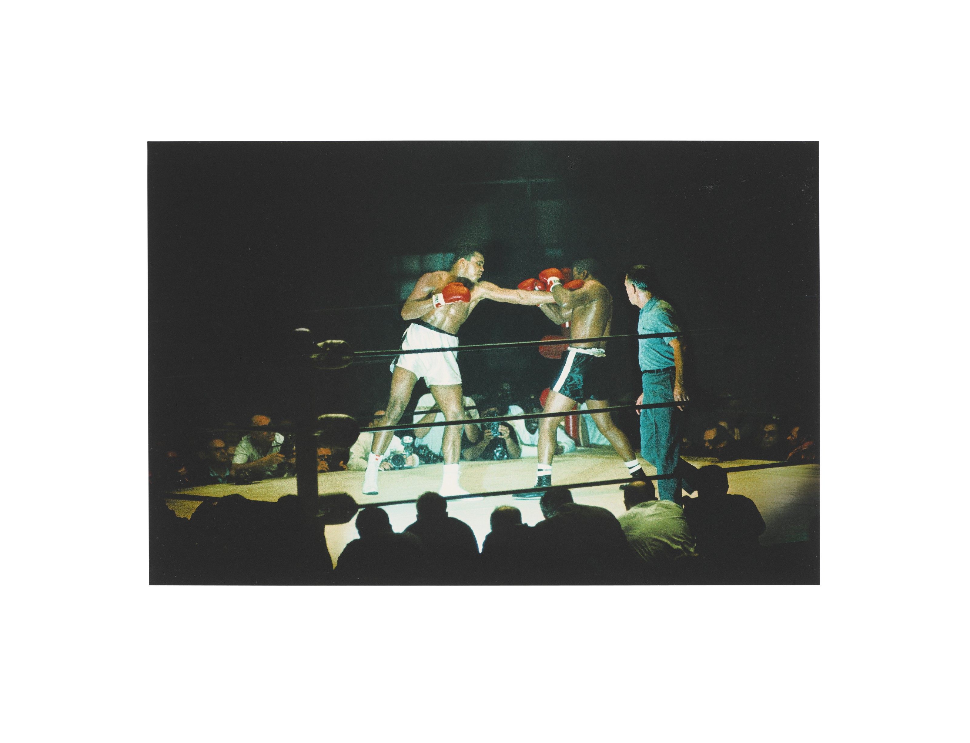 WALTER IOOSS JR. (B.1943), Muhammad Ali vs. Floyd Patterson, Las Vegas ...