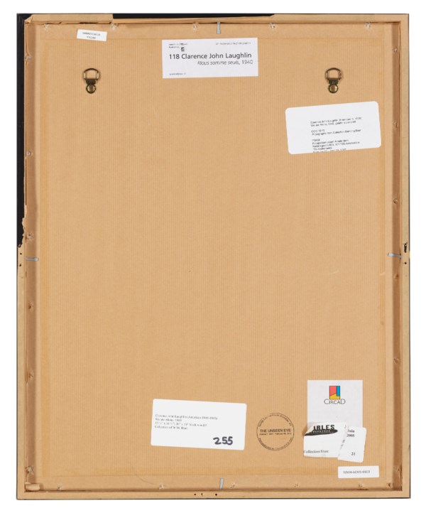 CLARENCE JOHN LAUGHLIN (1905–1985), We Are Alone, 1940 | Christie’s