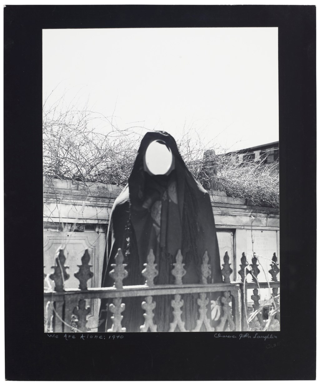 CLARENCE JOHN LAUGHLIN (1905–1985), We Are Alone, 1940 | Christie’s