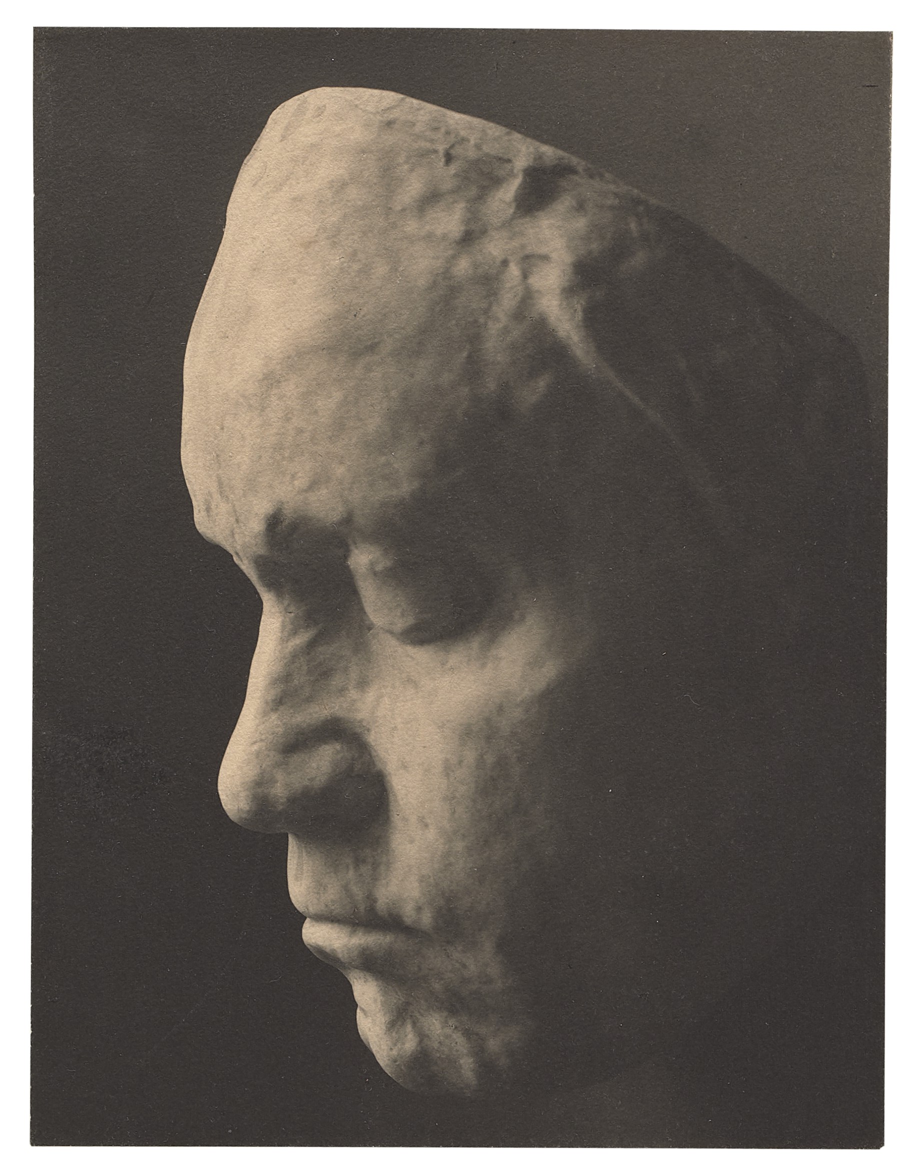 FREDERICK H. EVANS (1853–1943), Life Mask of Beethoven, c. 1900 ...