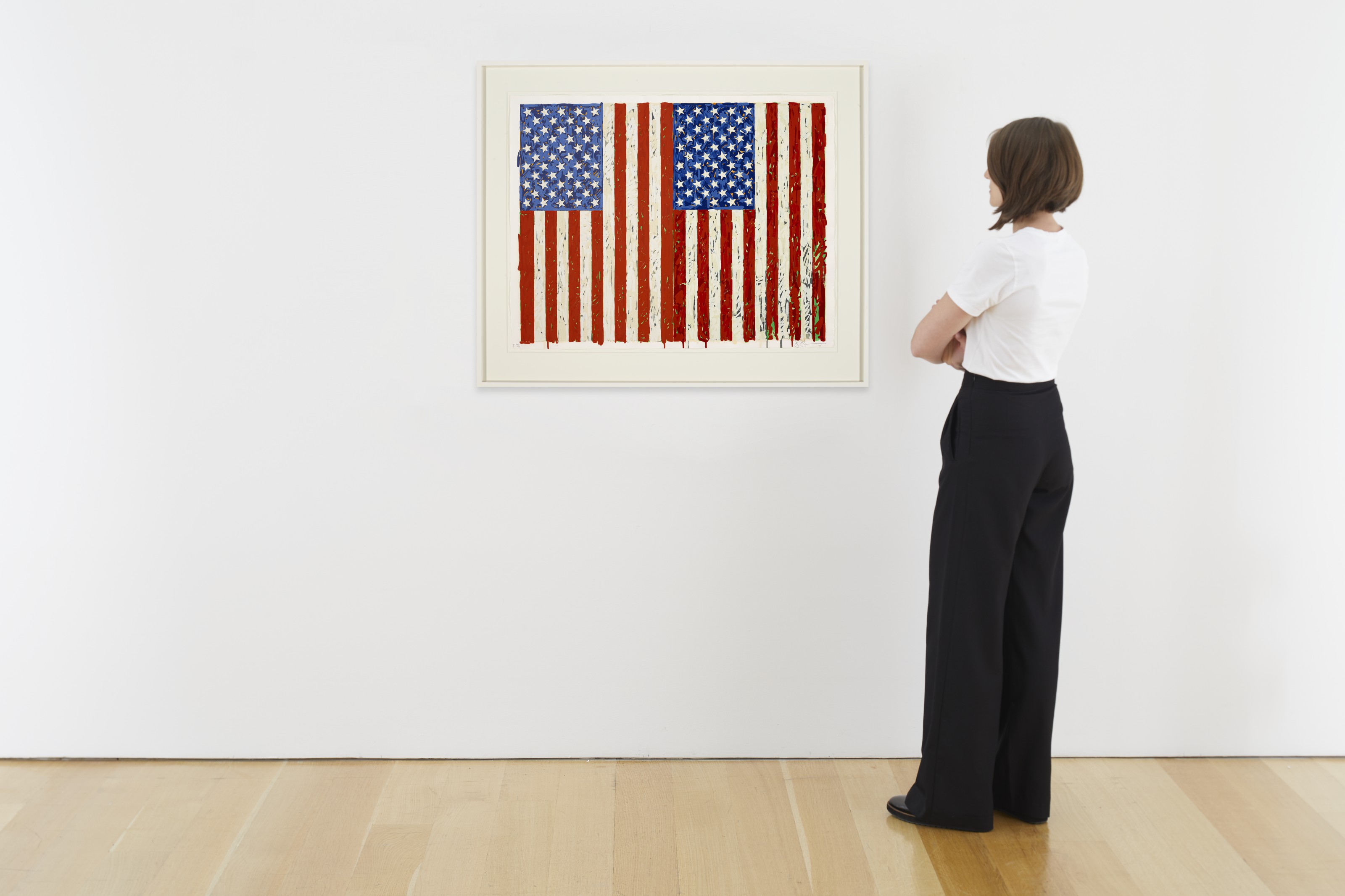 Jasper Johns Flag 1955