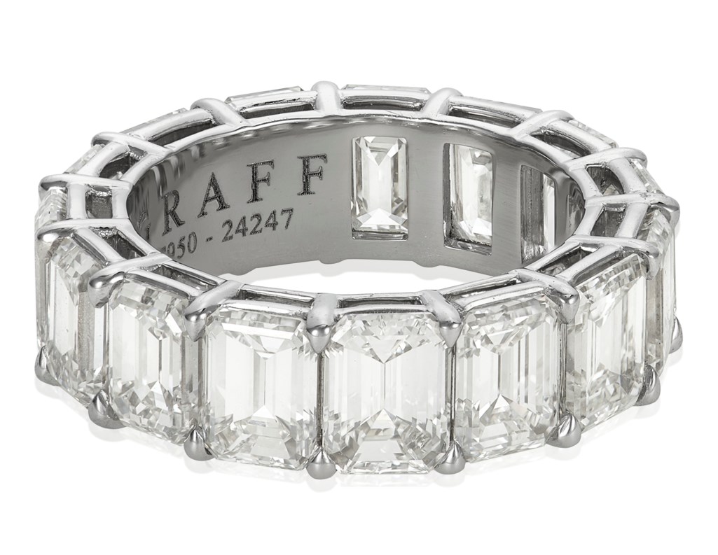 GRAFF DIAMOND ETERNITY BAND RING, | Christie’s