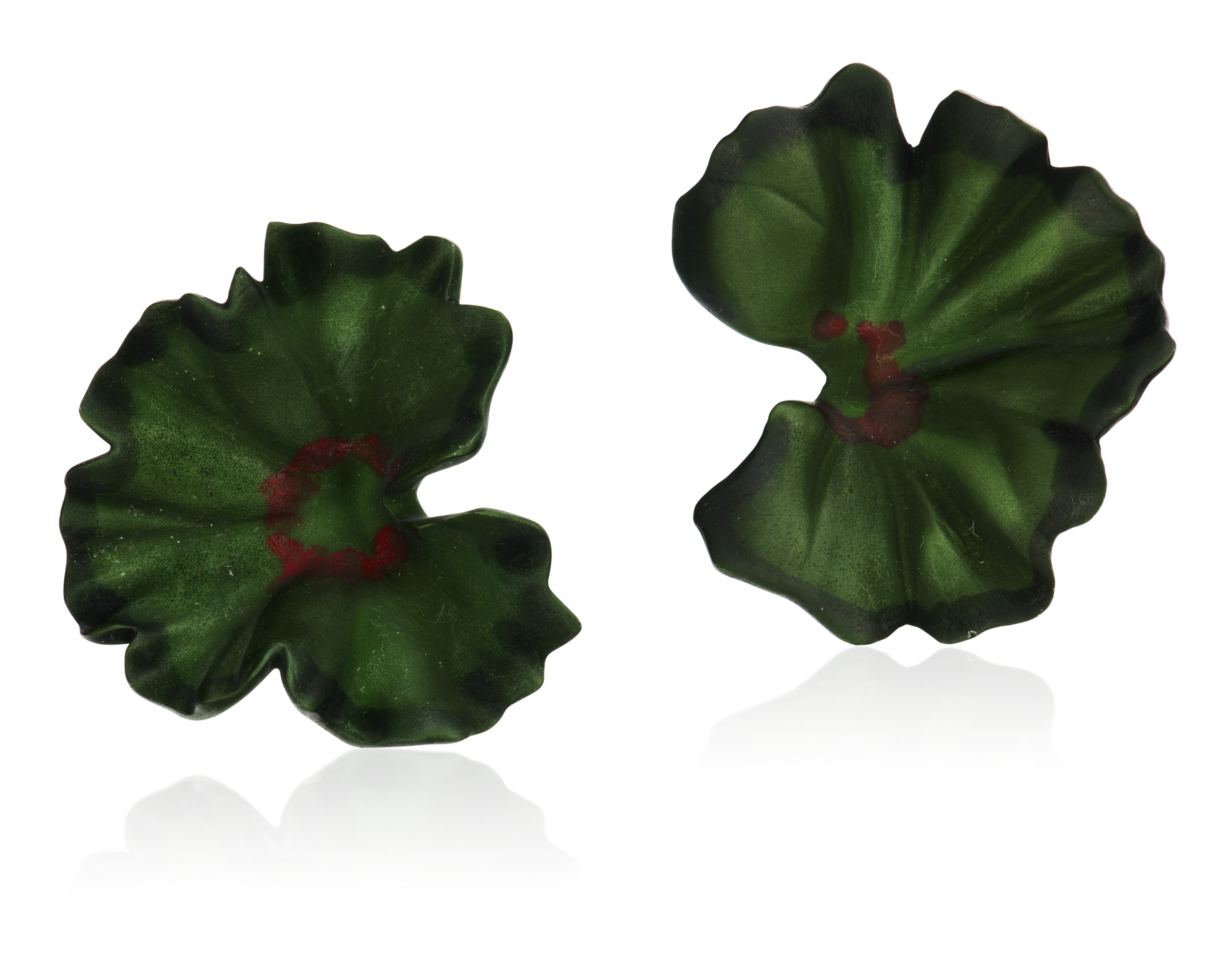JAR ALUMINUM 'GERANIUM' EARRINGS, | Christie’s