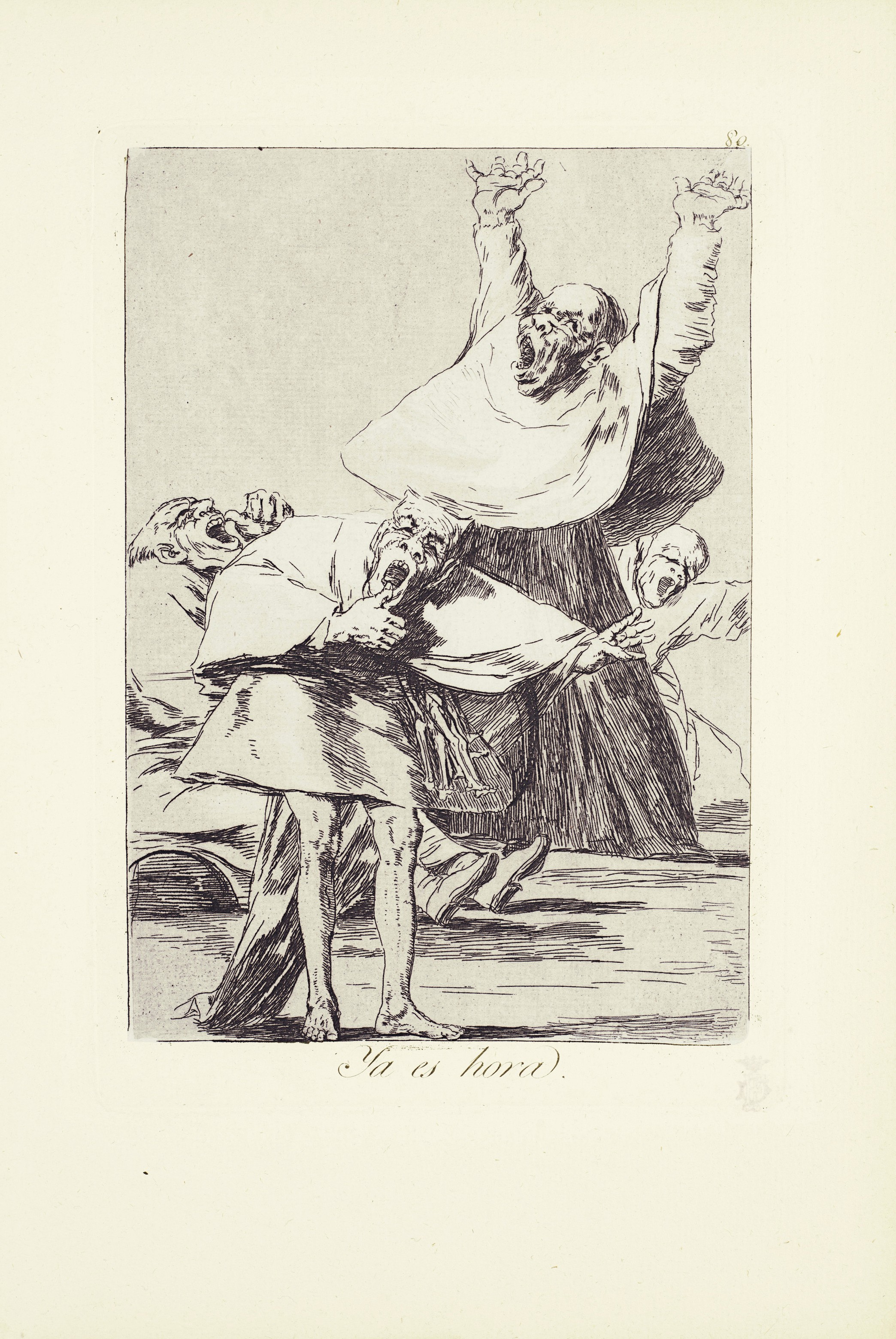 FRANCISCO DE GOYA Y LUCIENTES (1746-1828), It is time (Ya es hora ...