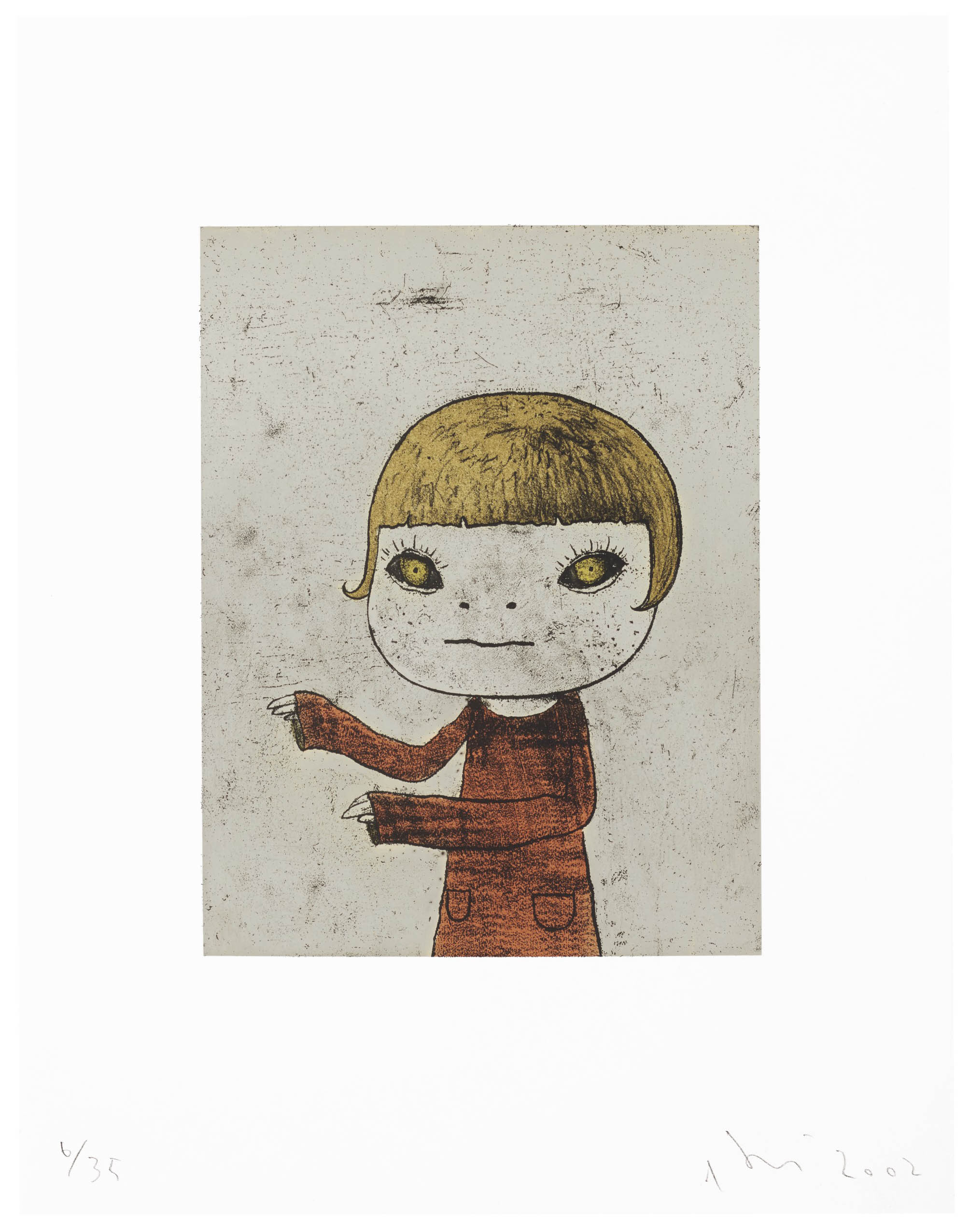 Yoshitomo Nara (b. 1959), Night Walker | Christie’s