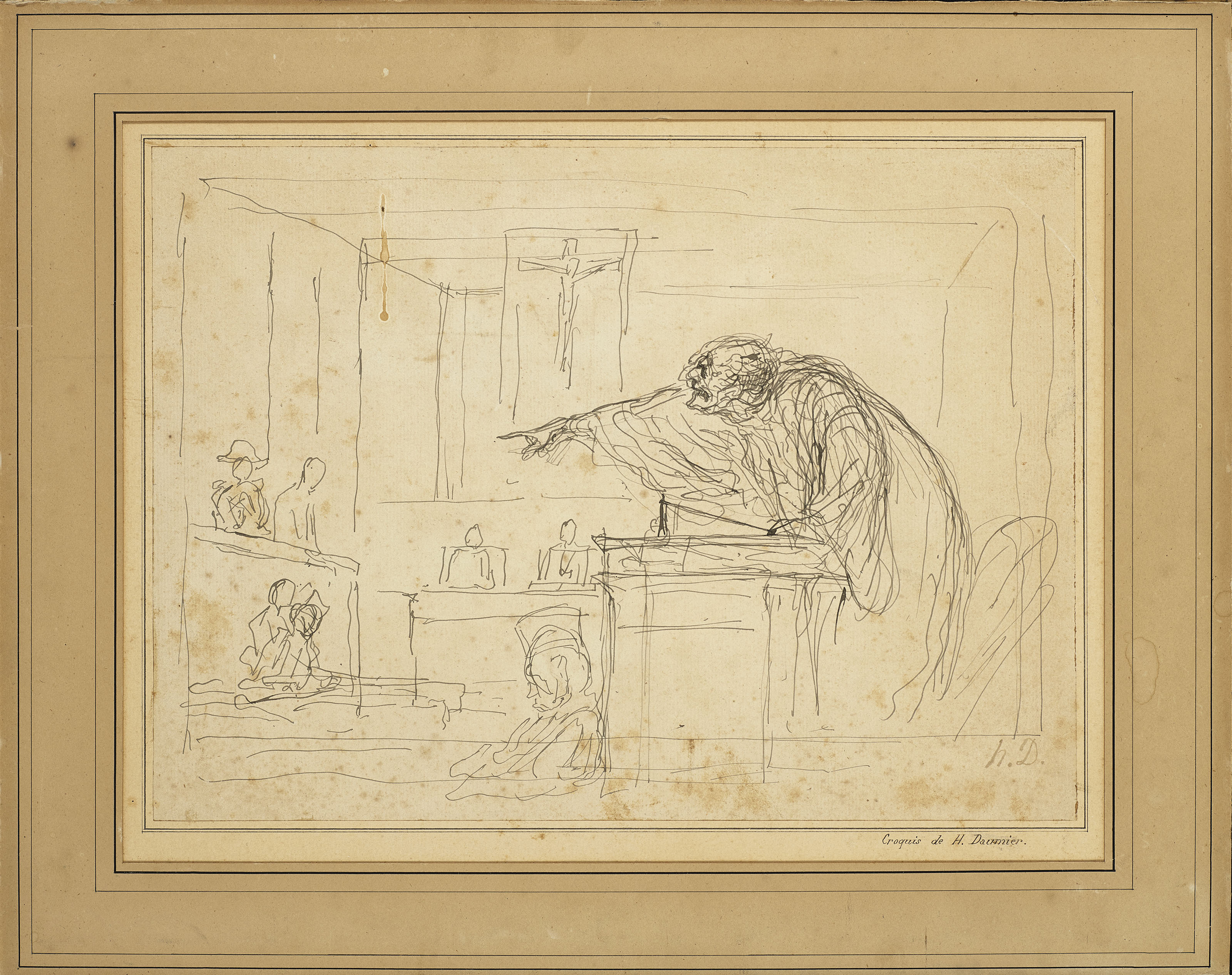 HONORÉ DAUMIER (MARSEILLE 1808-1879 VALMONDOIS) - auctions & price archive