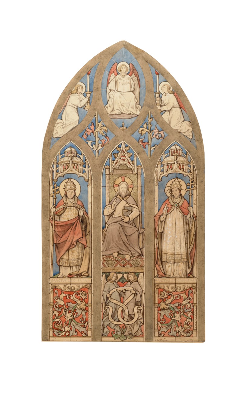 EUGÈNE VIOLLET-LE-DUC (PARIS 1814-1879 LAUSANNE), Deux projets de ...