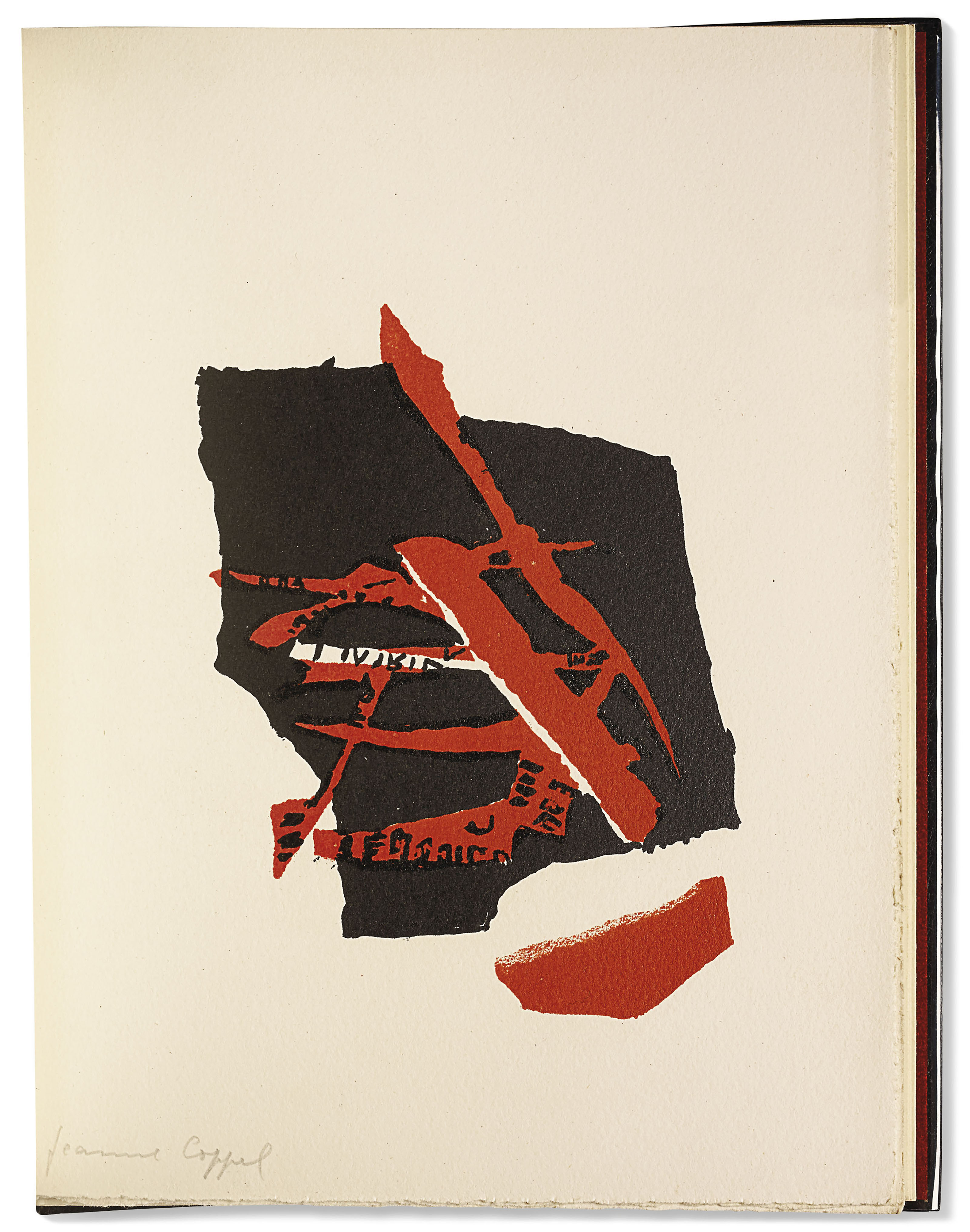 PICABIA, Francis, et Jean ARP. Fleur montée. [Alès], PAB, 1952 | Christie's