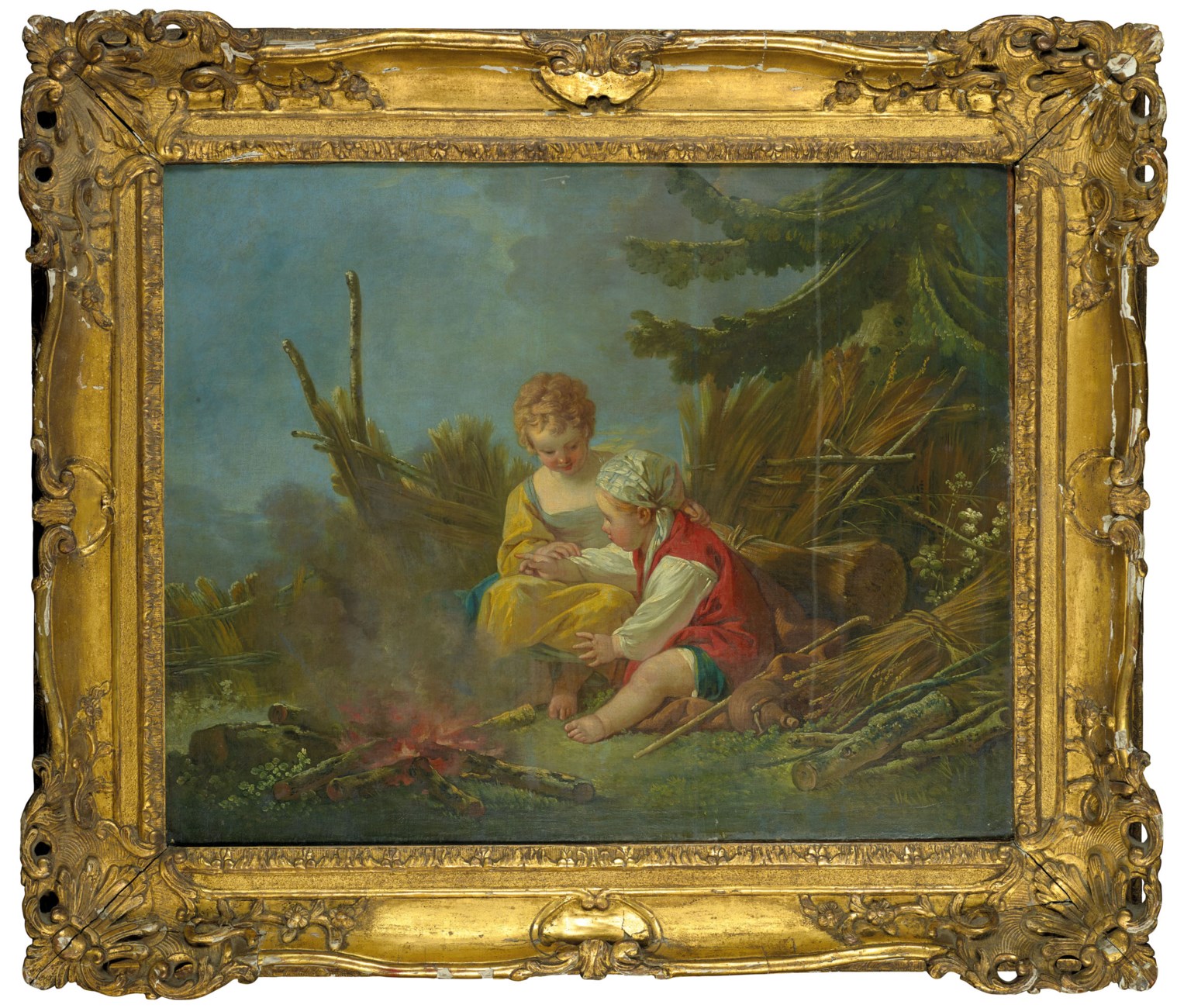 ATTRIBUÉ À FRANÇOIS BOUCHER (1703-1770), L'Hiver | Christie's