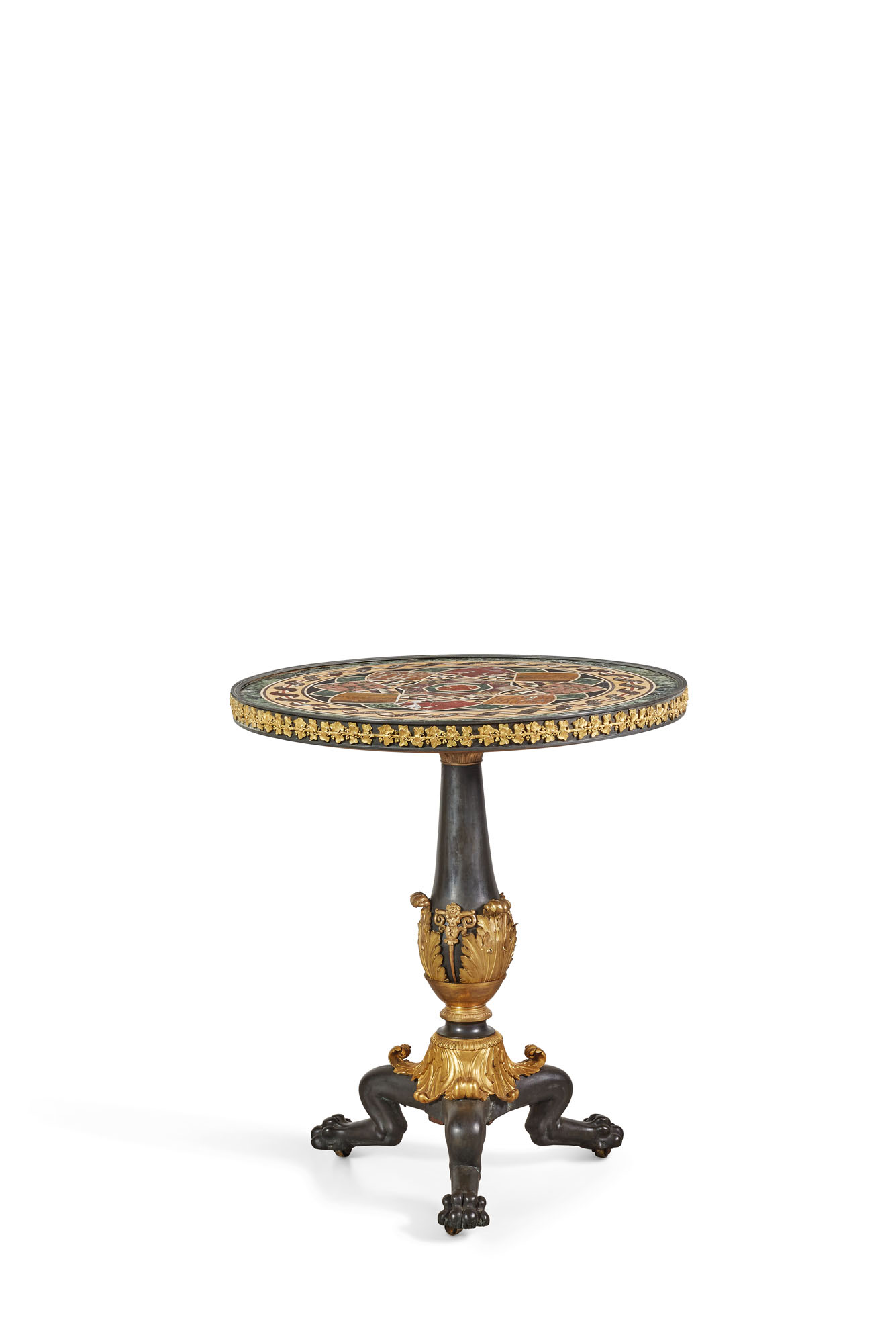 GUERIDON D'EPOQUE RESTAURATION ATTRIBUE A ANTOINE-NICOLAS LESA ...