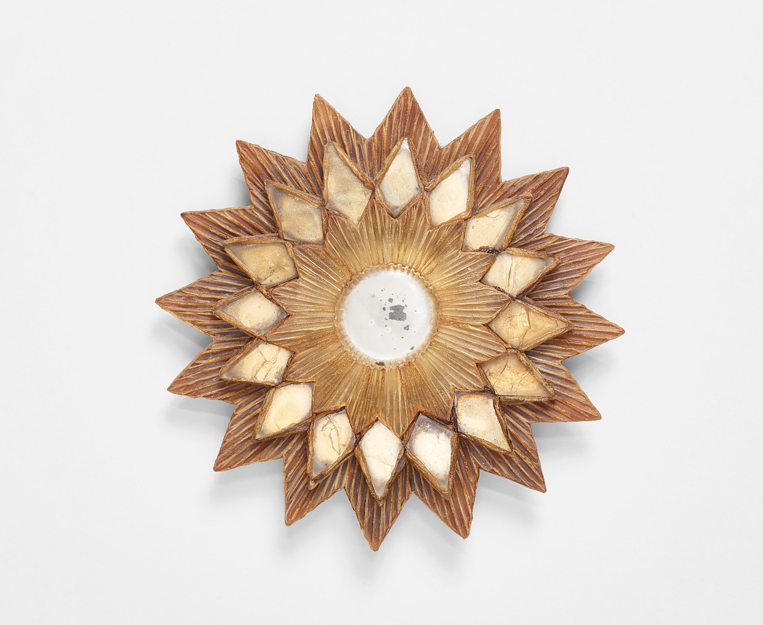 Line VAUTRIN 1913 - 1997 Miroir « Soleil à pointes n°3 » - circa 1955 ...