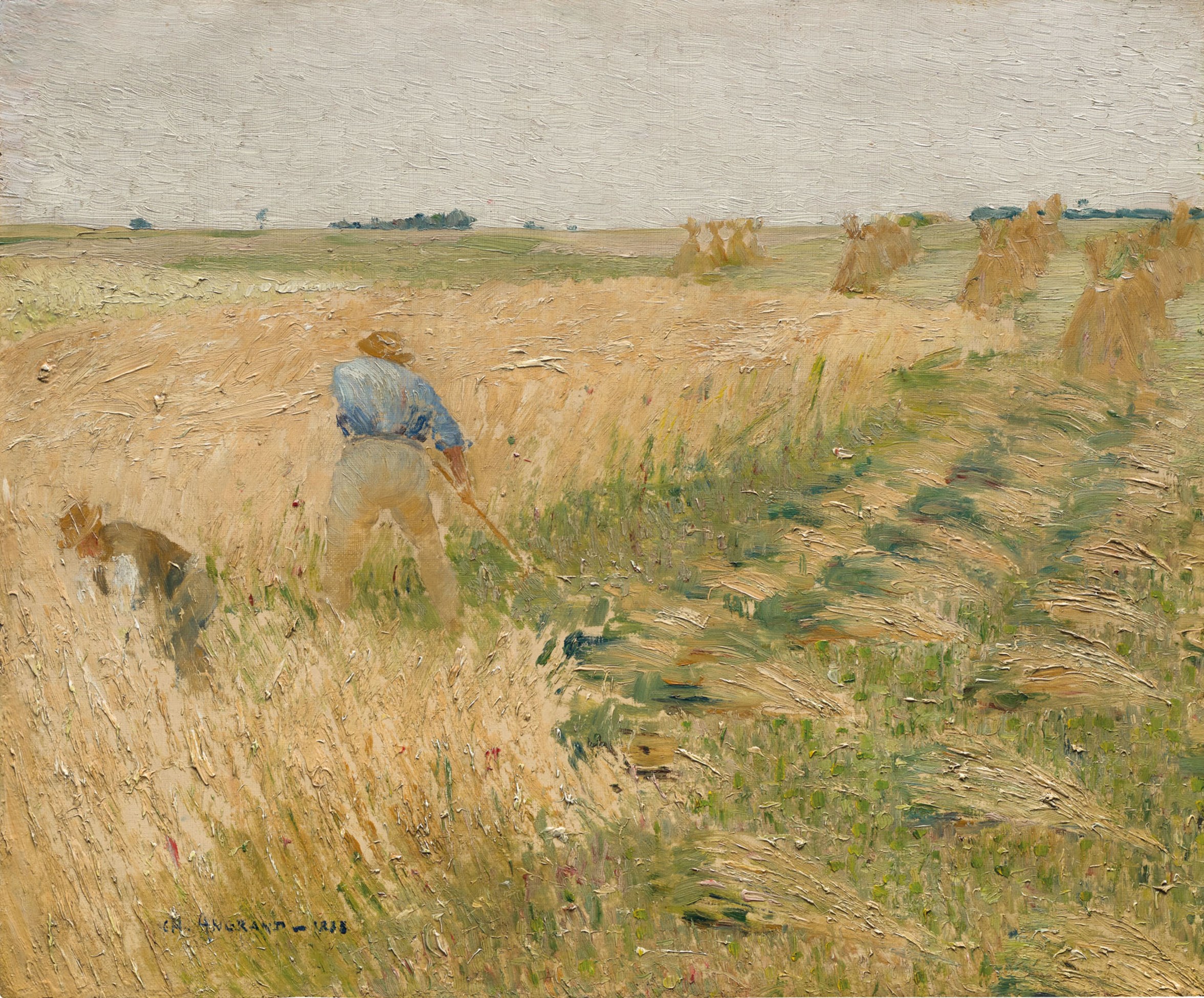Charles Angrand (1854-1926), Les Faucheurs | Christie's