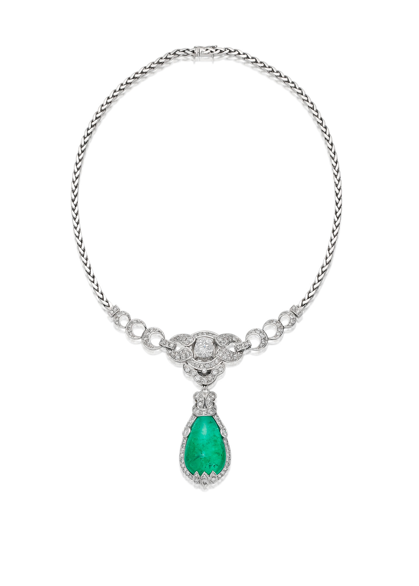 COLLIER ÉMERAUDE ET DIAMANTS, | Christie’s