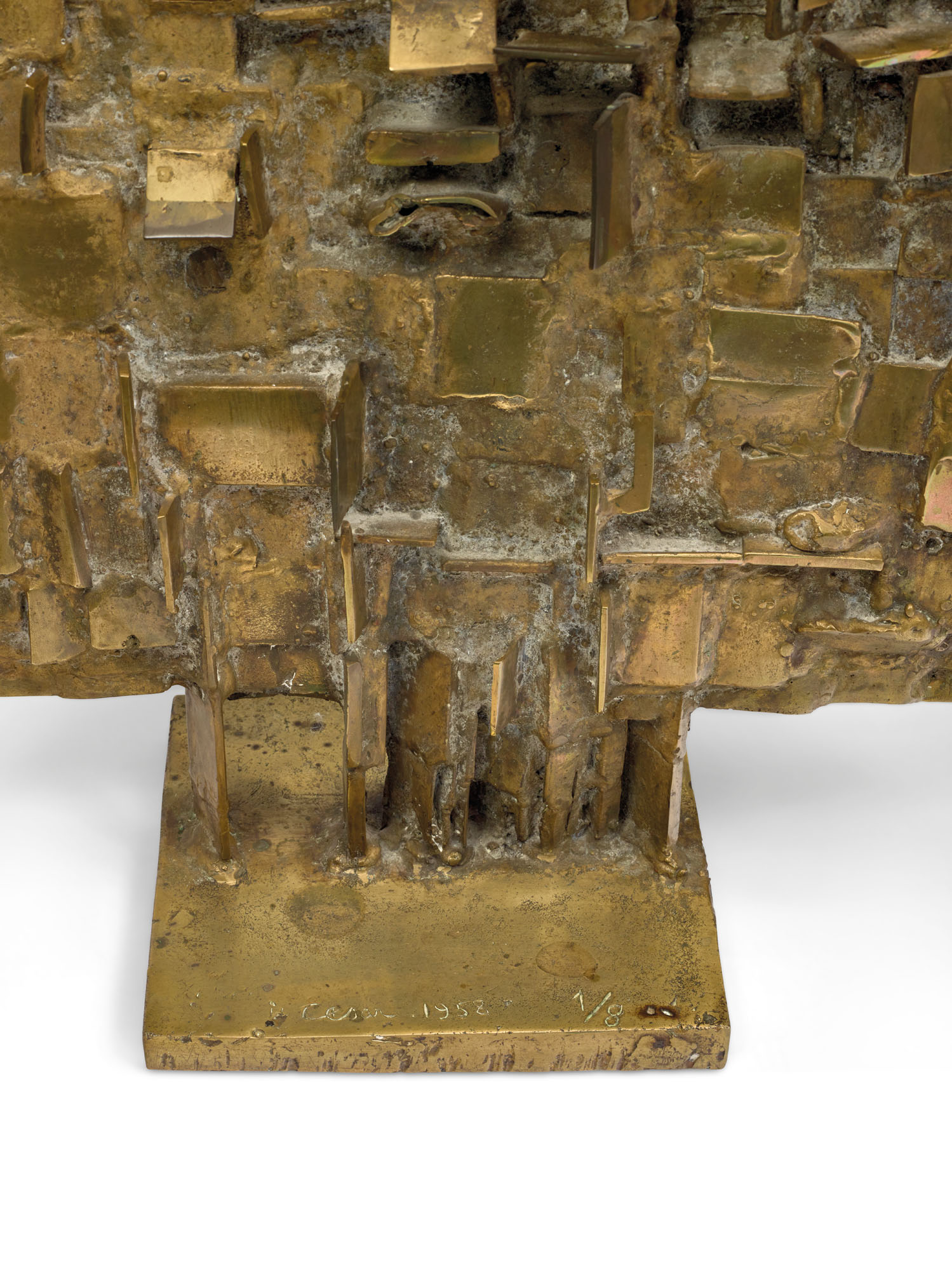 César (1921-1998) , Sculpture plate | Christie's