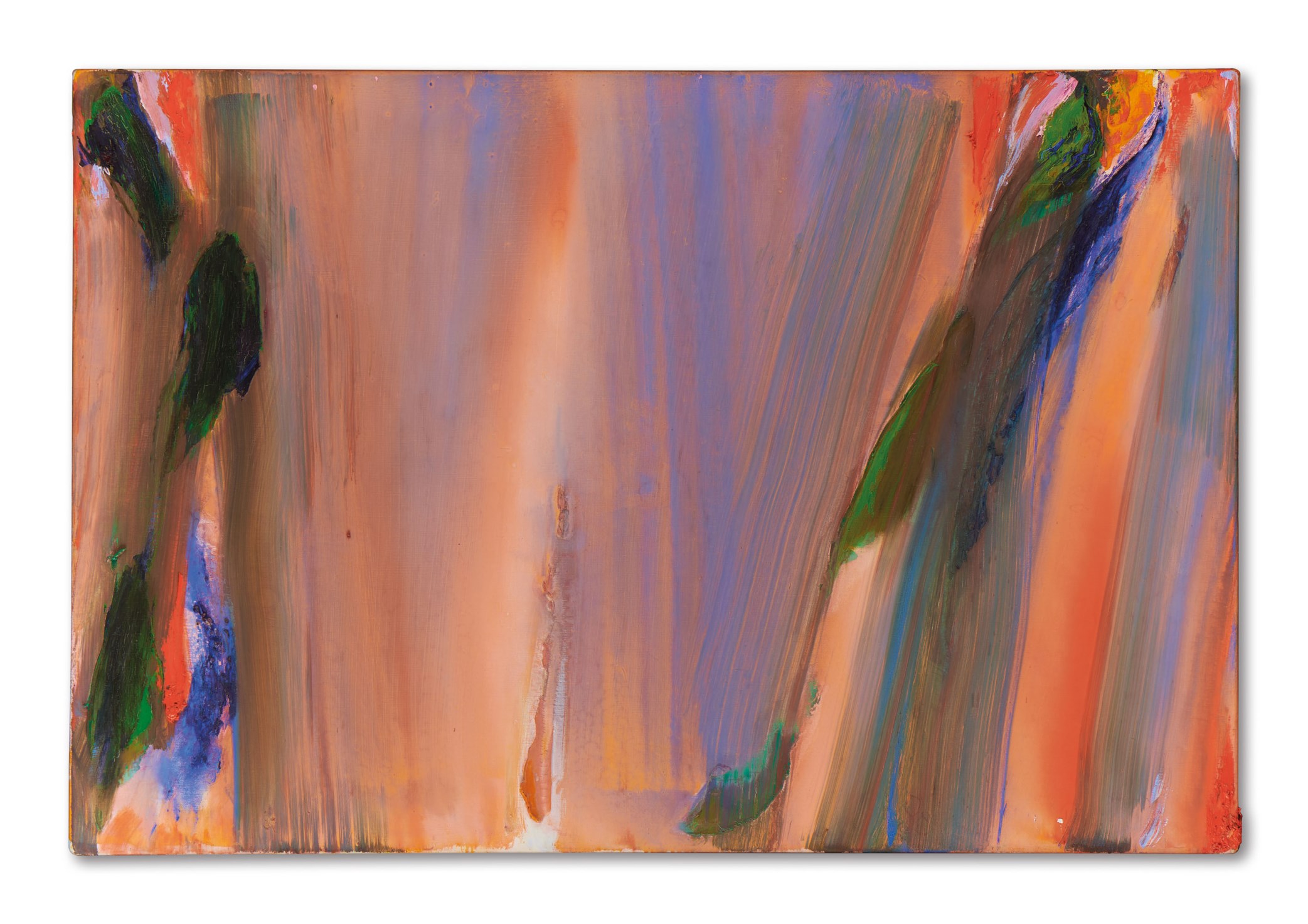 Olivier Debré (1920-1999), Lumière orange et grise | Christie's