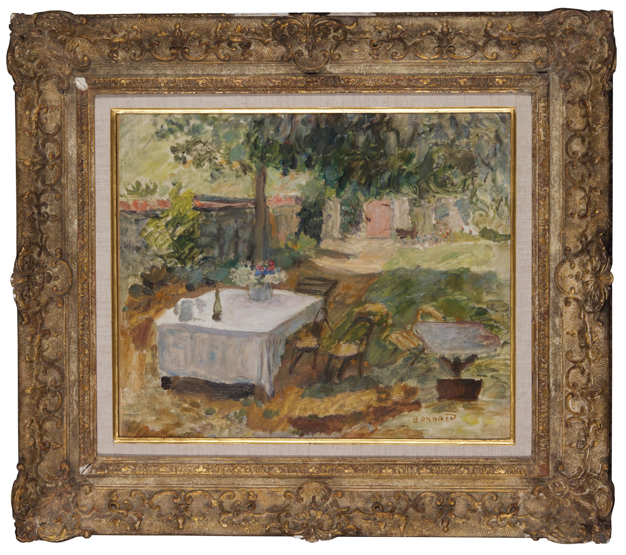 Pierre Bonnard (1867-1947), Table dans un jardin | Christie's