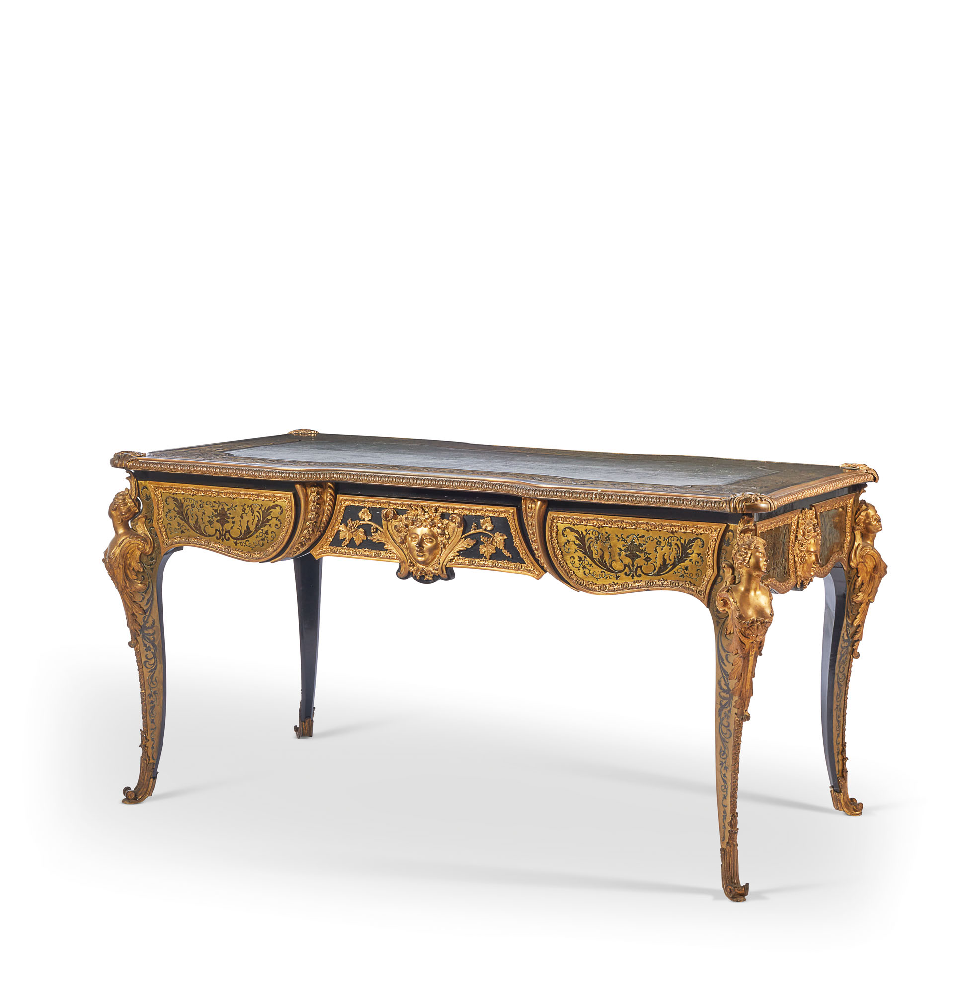 BUREAU PLAT DE STYLE REGENCE