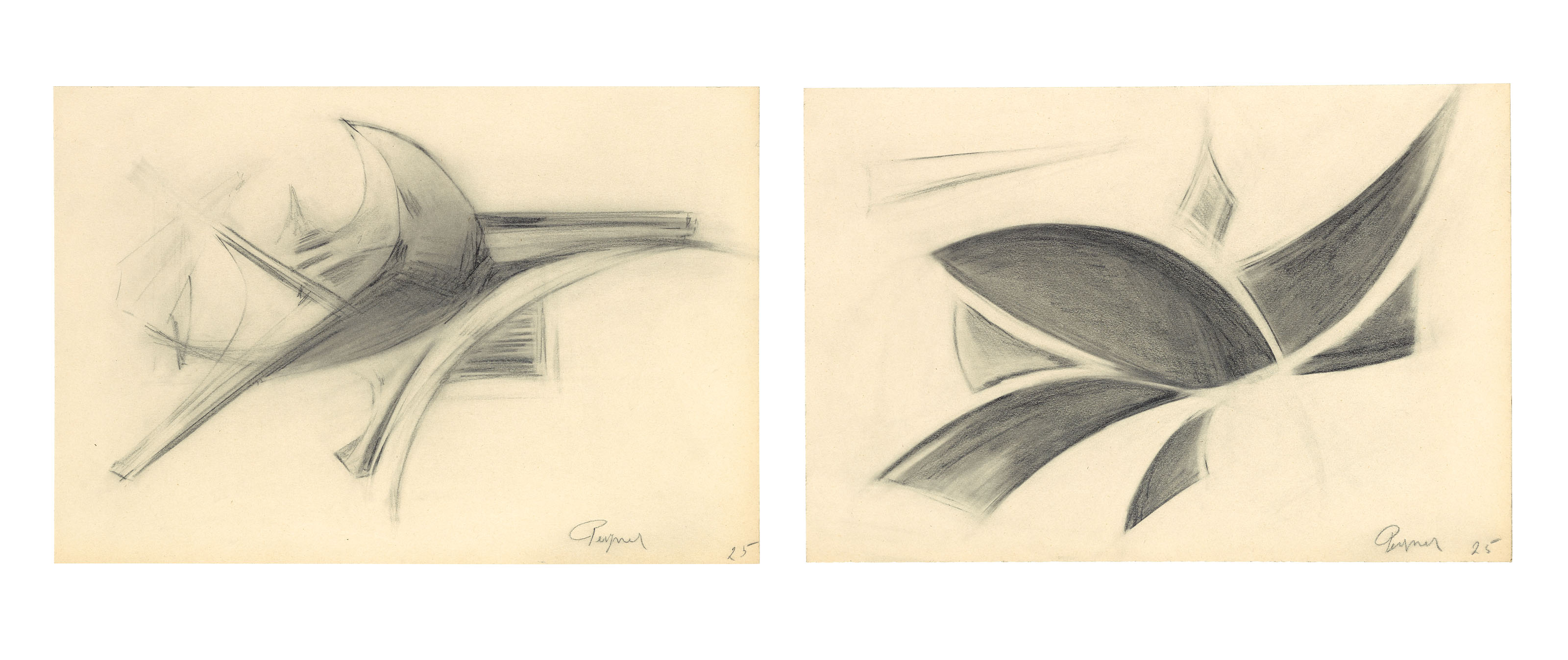Antoine Pevsner (1884-1962), Etude de formes dans l'espace | Christie’s