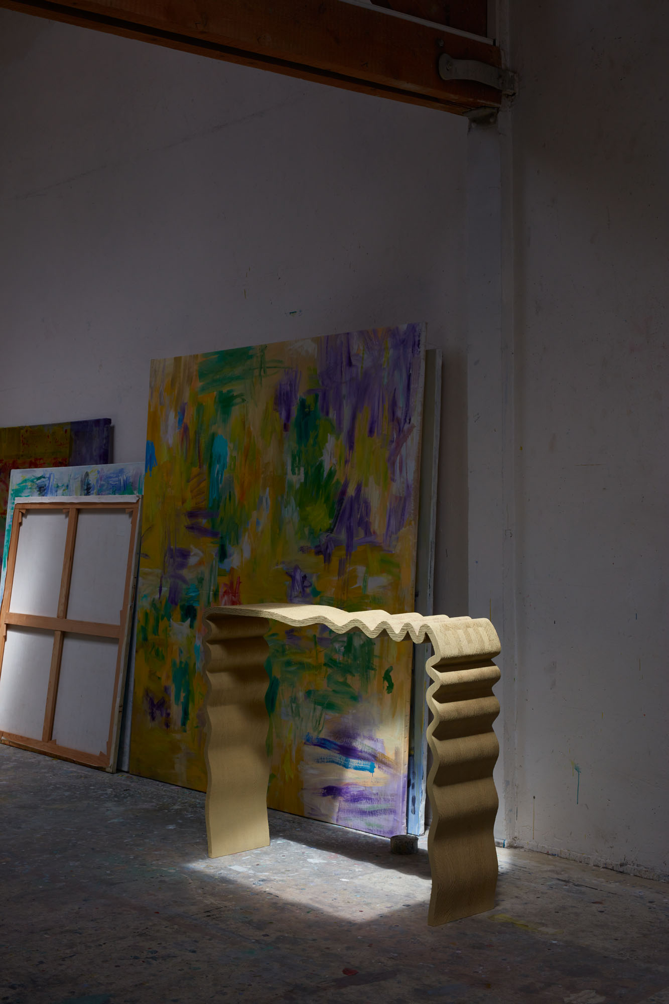 LOUIS CANE (NÉ EN 1943), Console 'Ruban', le modèle crée en 2008 ...