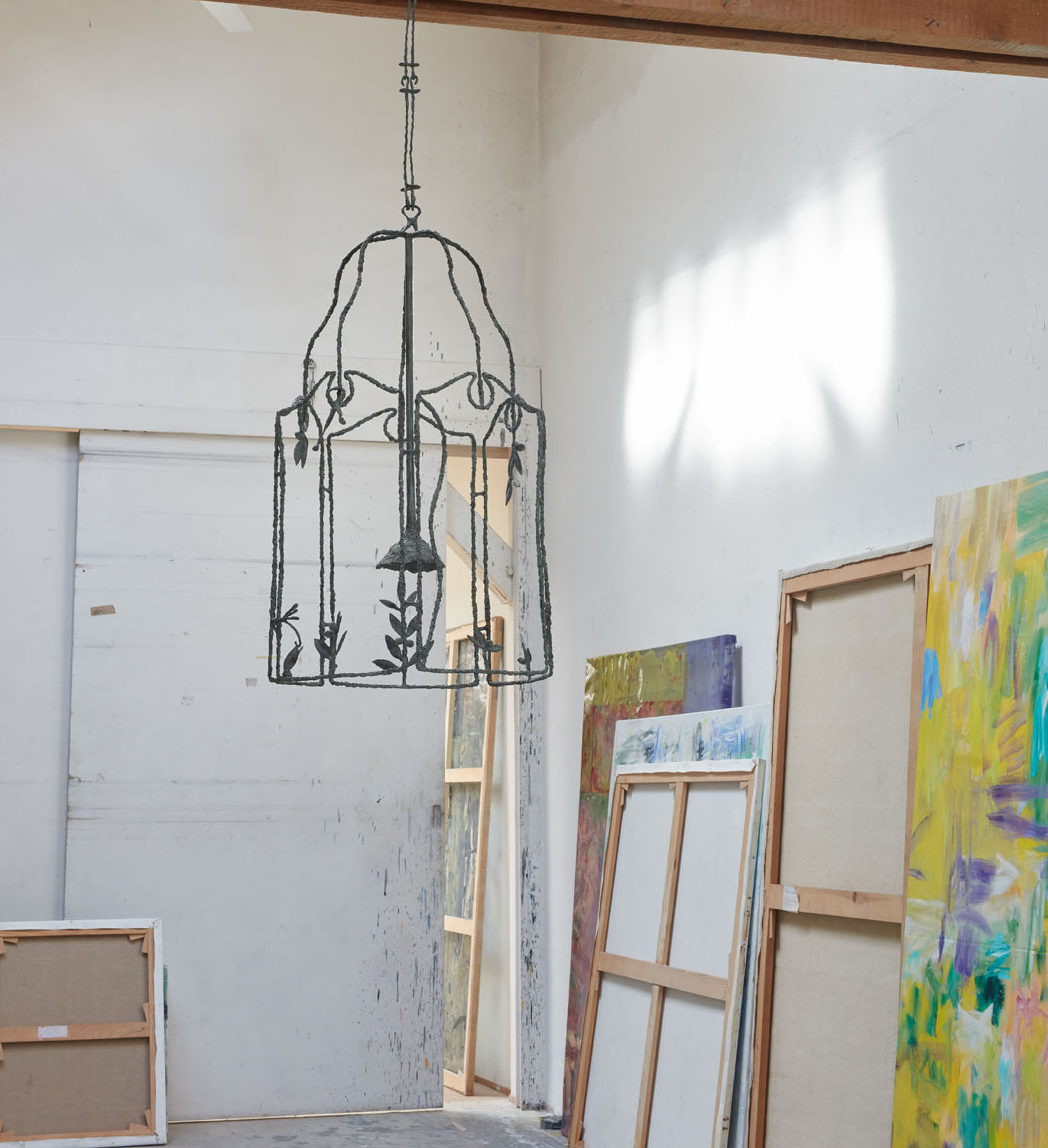 LOUIS CANE (NÉ EN 1943), Grande lanterne ‘aux olives’, le modèle créé ...