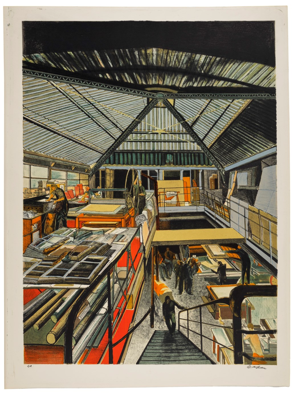 SAM SZAFRAN (1934-2019), L'imprimerie Bellini | Christie’s