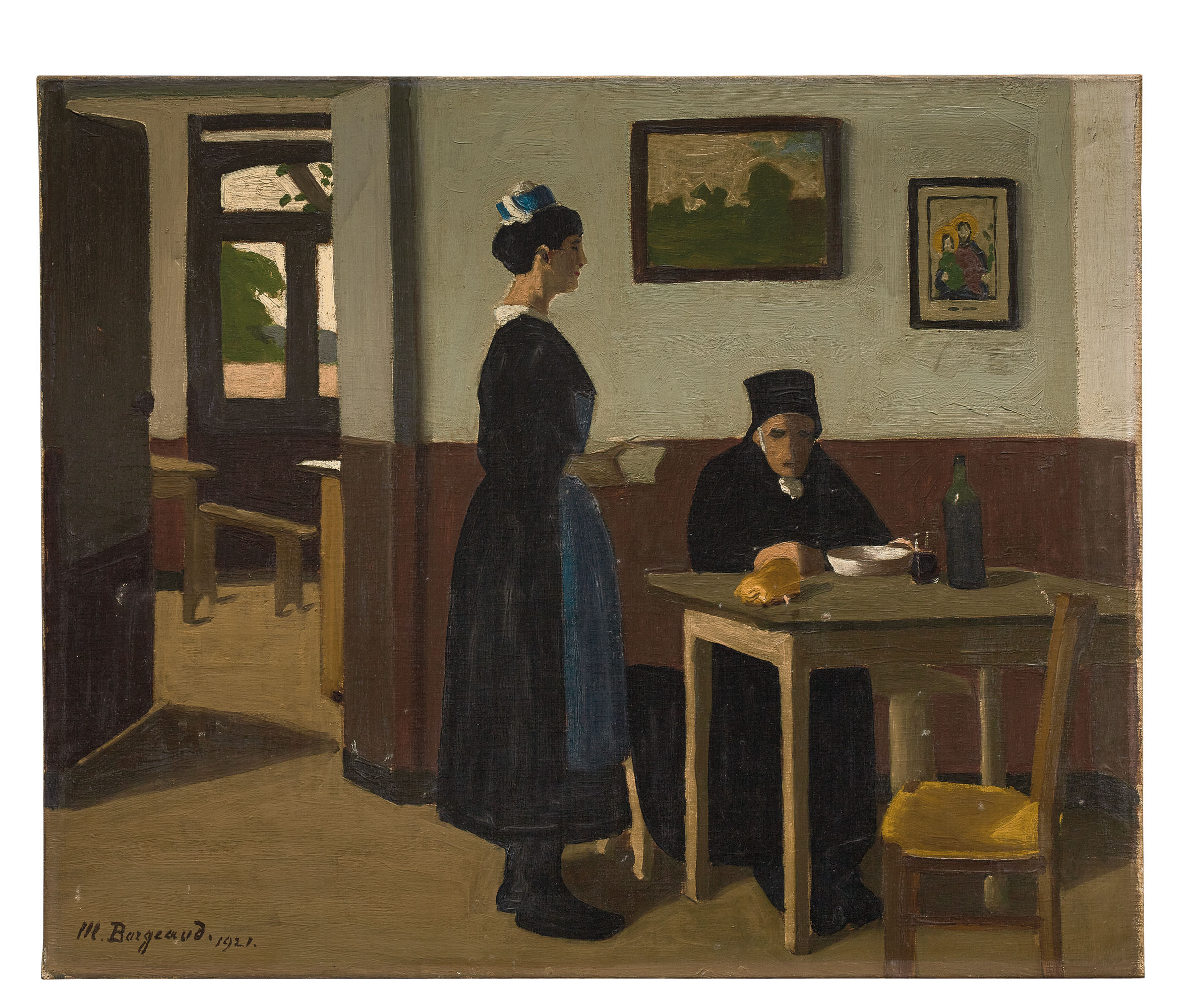 MARIUS BORGEAUD (1861-1924), La table verte | Christie’s