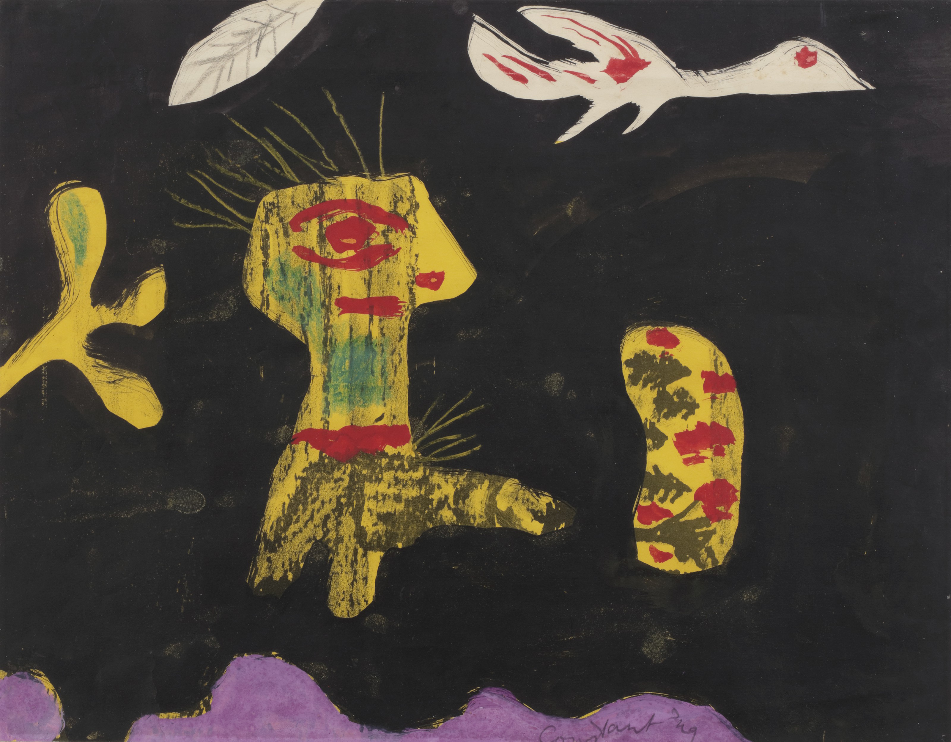 Constant (1920-2005), Yellow Man | Christie’s