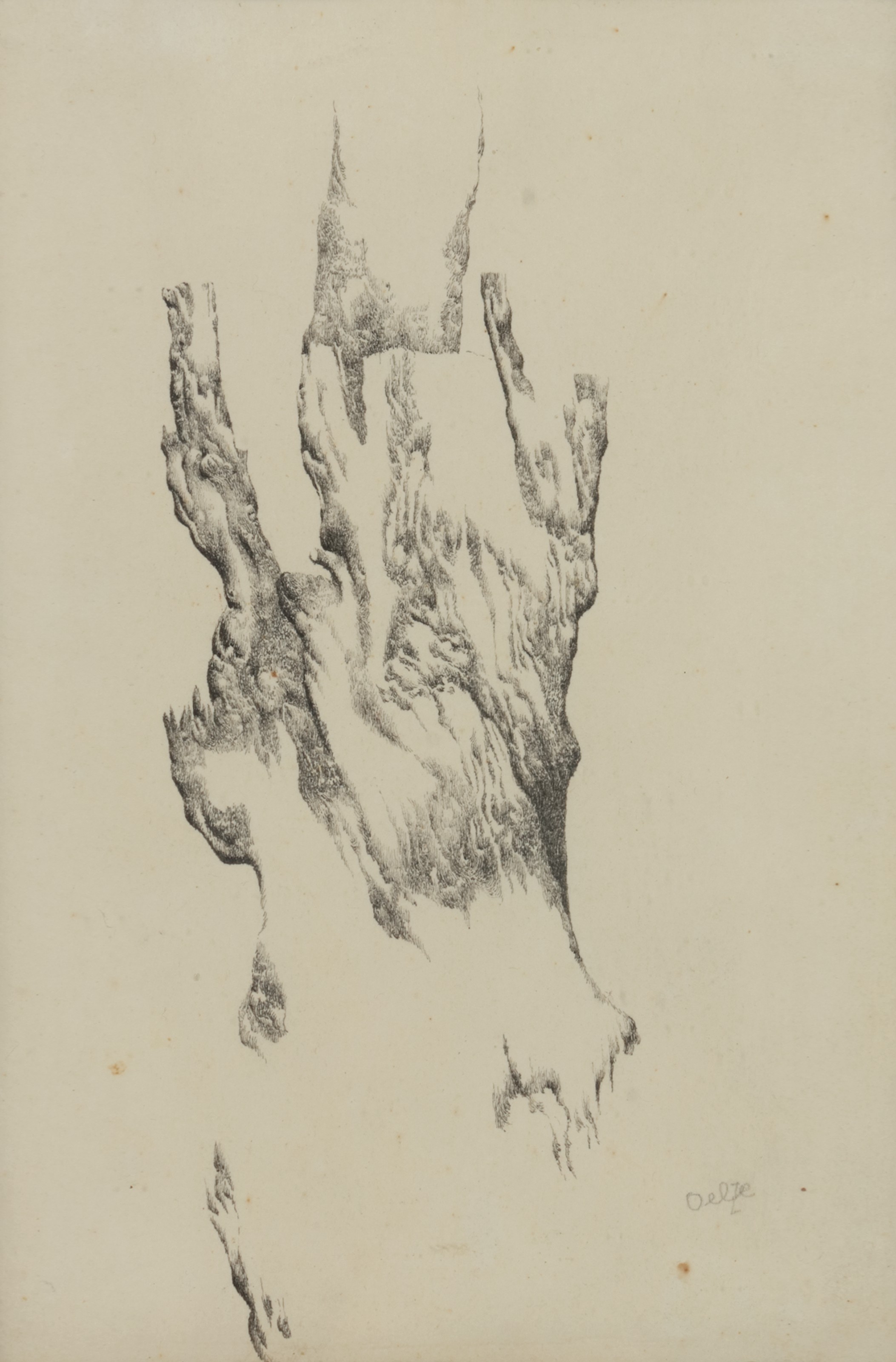 Richard Oelze (1900-1980), Baumstamm (Tree Trunk) | Christie’s