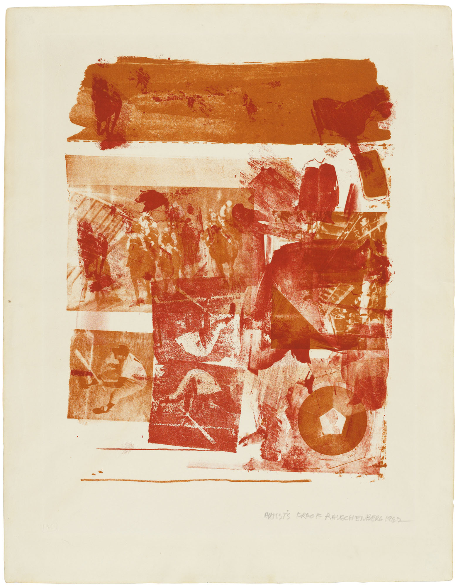 ROBERT RAUSCHENBERG (1925-2008), Stuntman III | Christie’s
