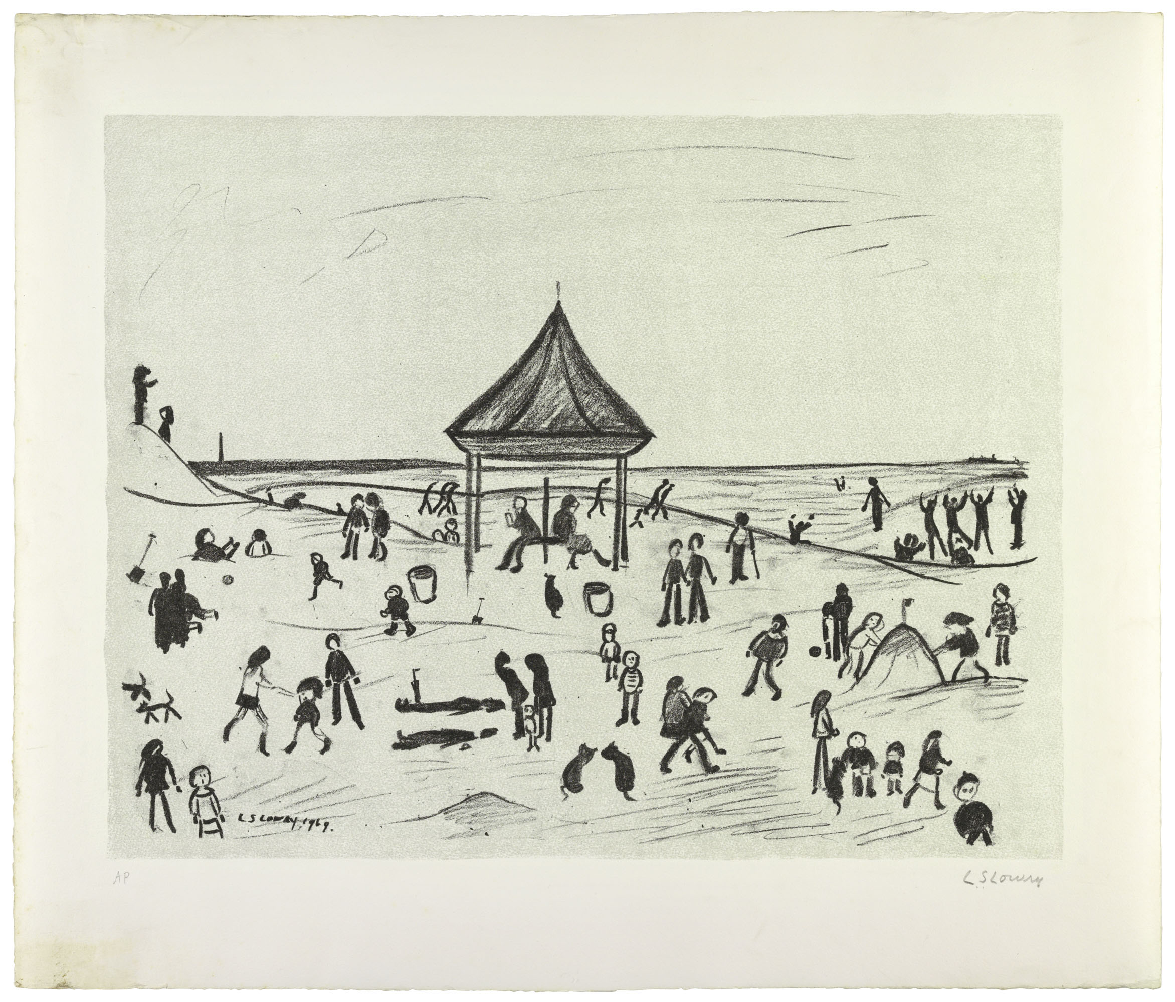 LAURENCE STEPHEN LOWRY (1887-1976), The Pavilion | Christie’s