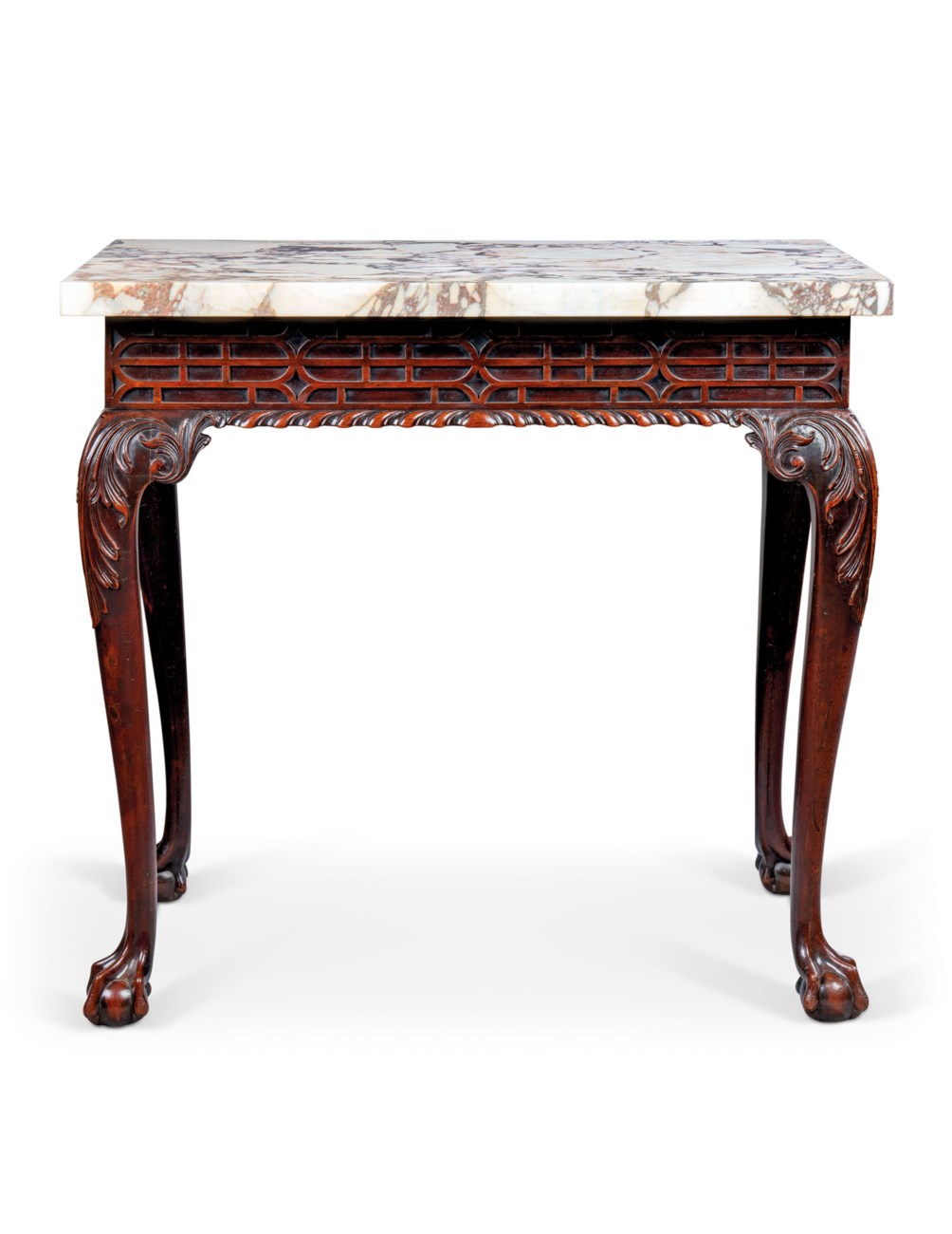 A GEORGE II MAHOGANY SIDE TABLE, CIRCA 1755 | Christie's