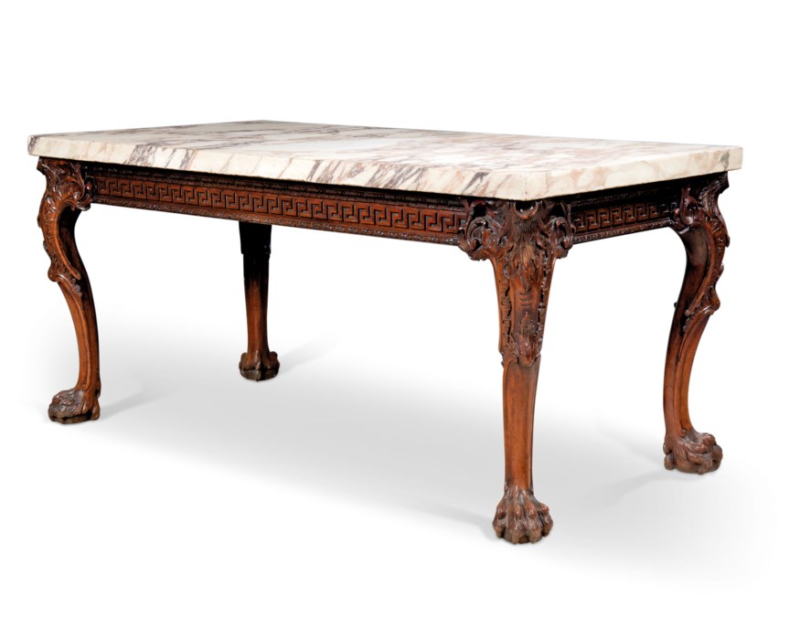 A GEORGE II WALNUT SIDE TABLE, CIRCA 1740-50 | Christie's