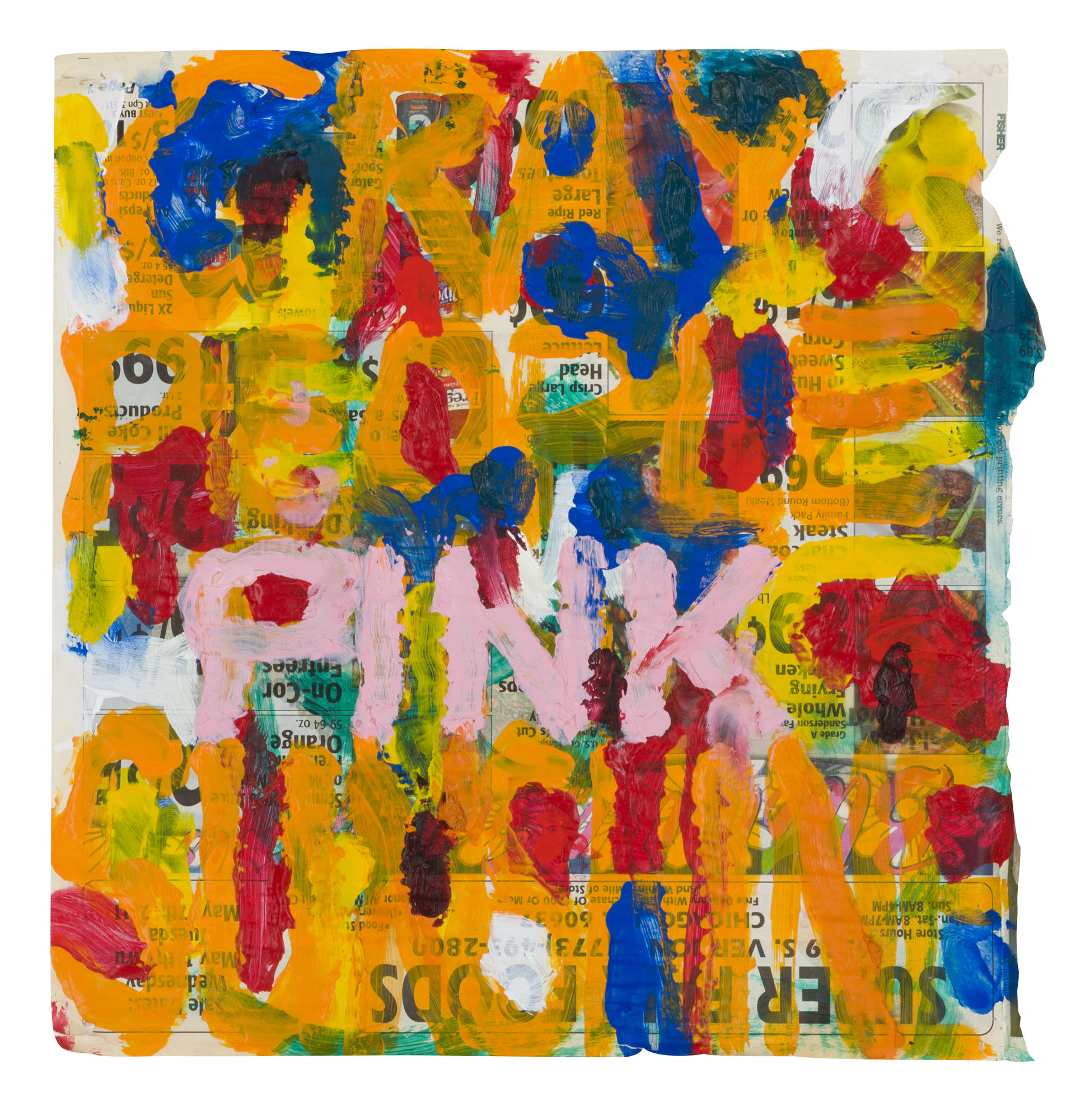 WILLIAM POPE.L (B. 1955), Gray People Pink Sunshine | Christie’s