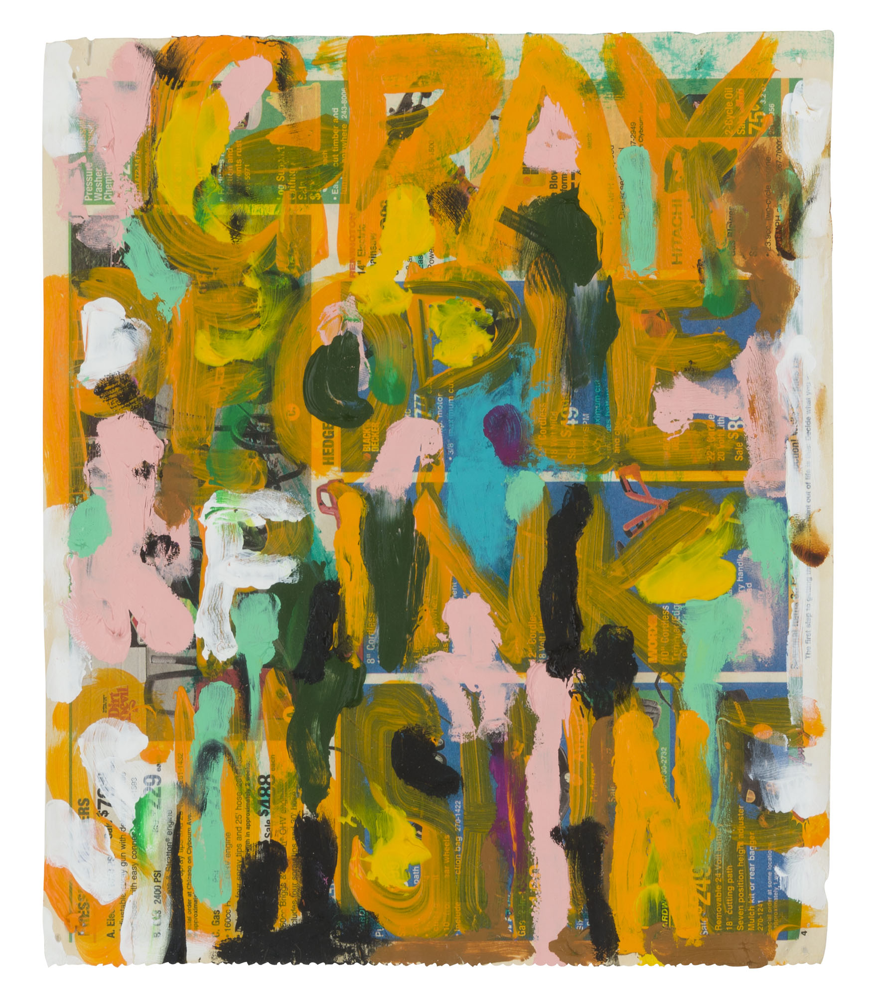 WILLIAM POPE.L (b. 1955), Gray People Fink Sunshine | Christie’s